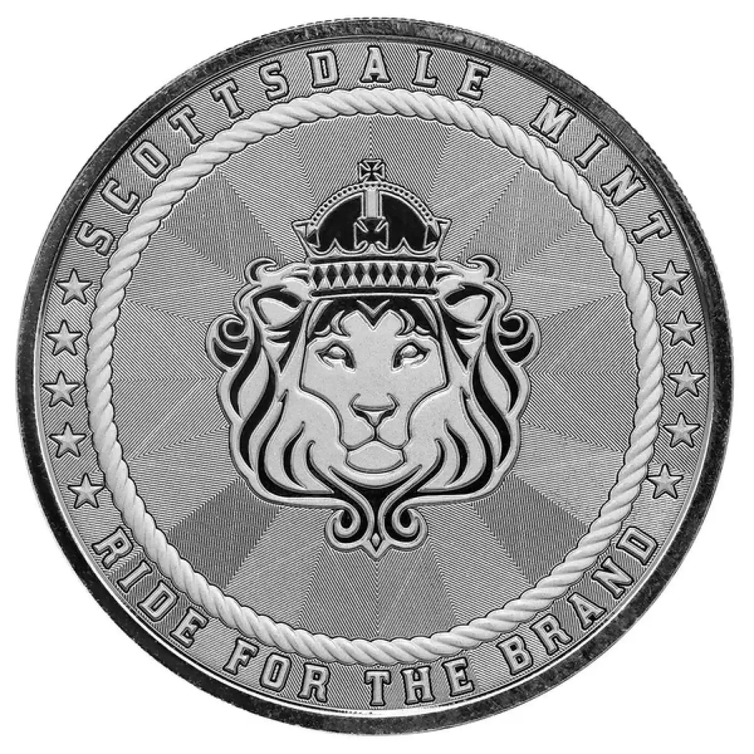 1 oz Cowboy - Buffalo Privy Silver Round - Old Pueblo Coin