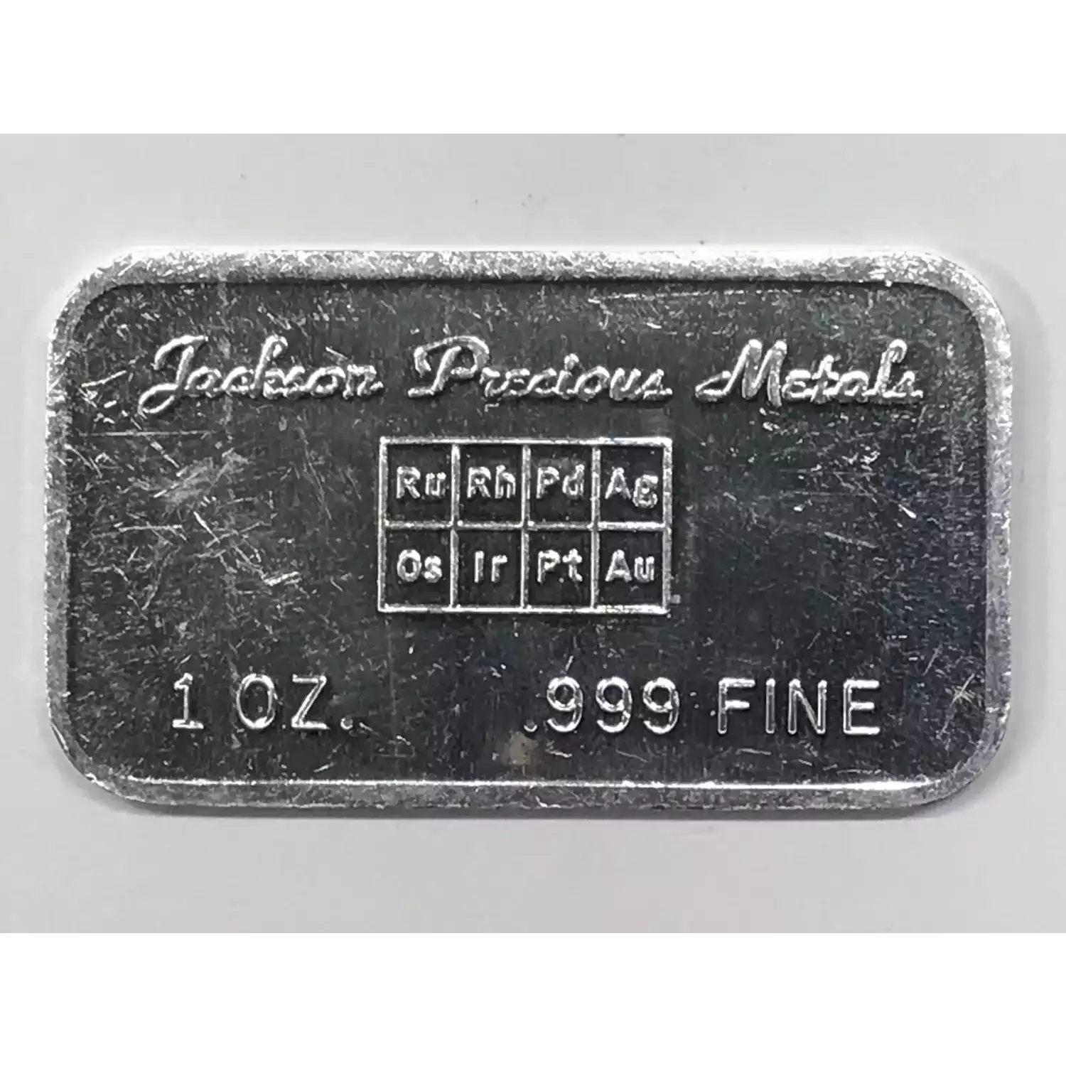 - 1 oz Silver Bar Jackson Precious Metals - Old Pueblo Coin
