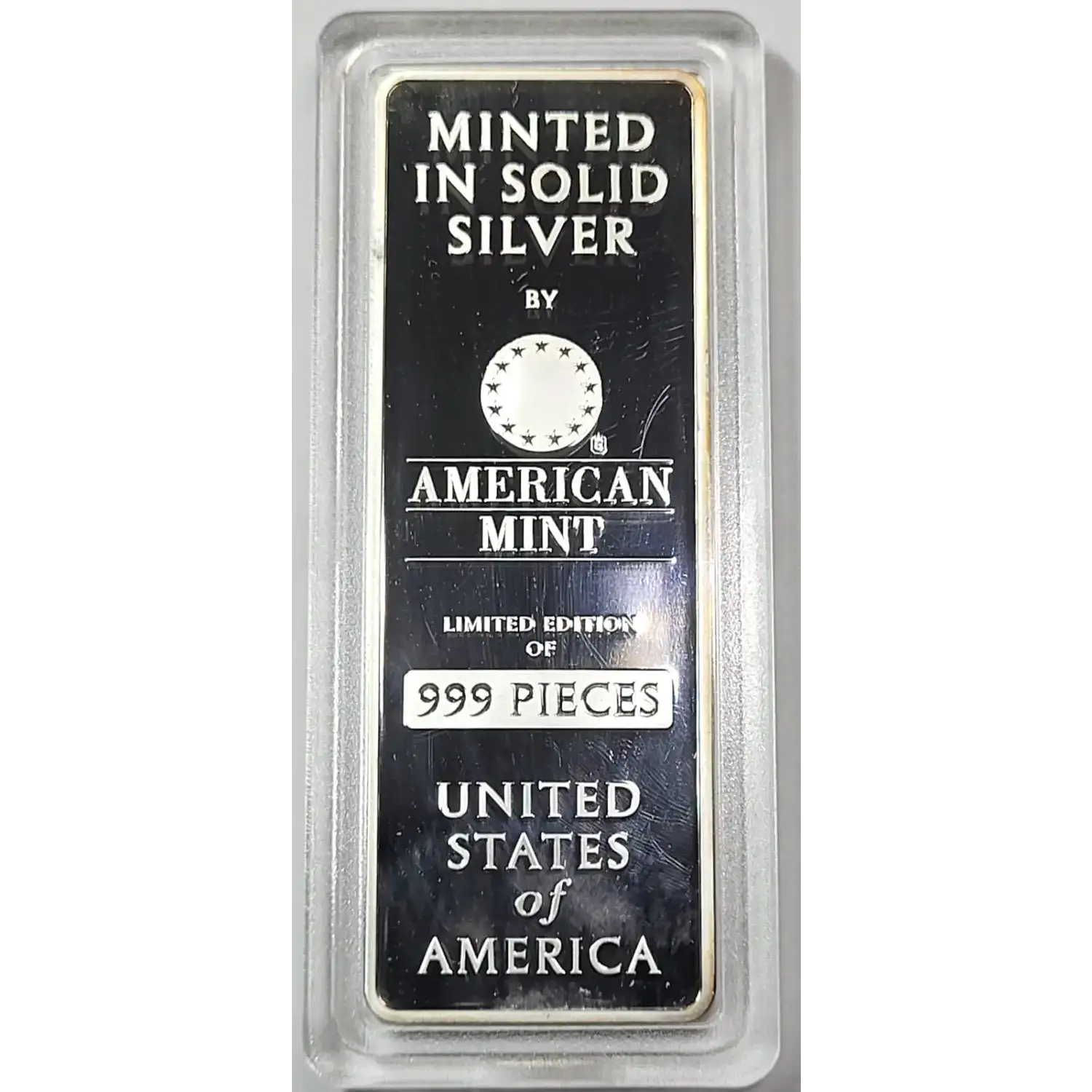 - 1 oz Silver Bar American Mint 999 Pieces - Old Pueblo Coin