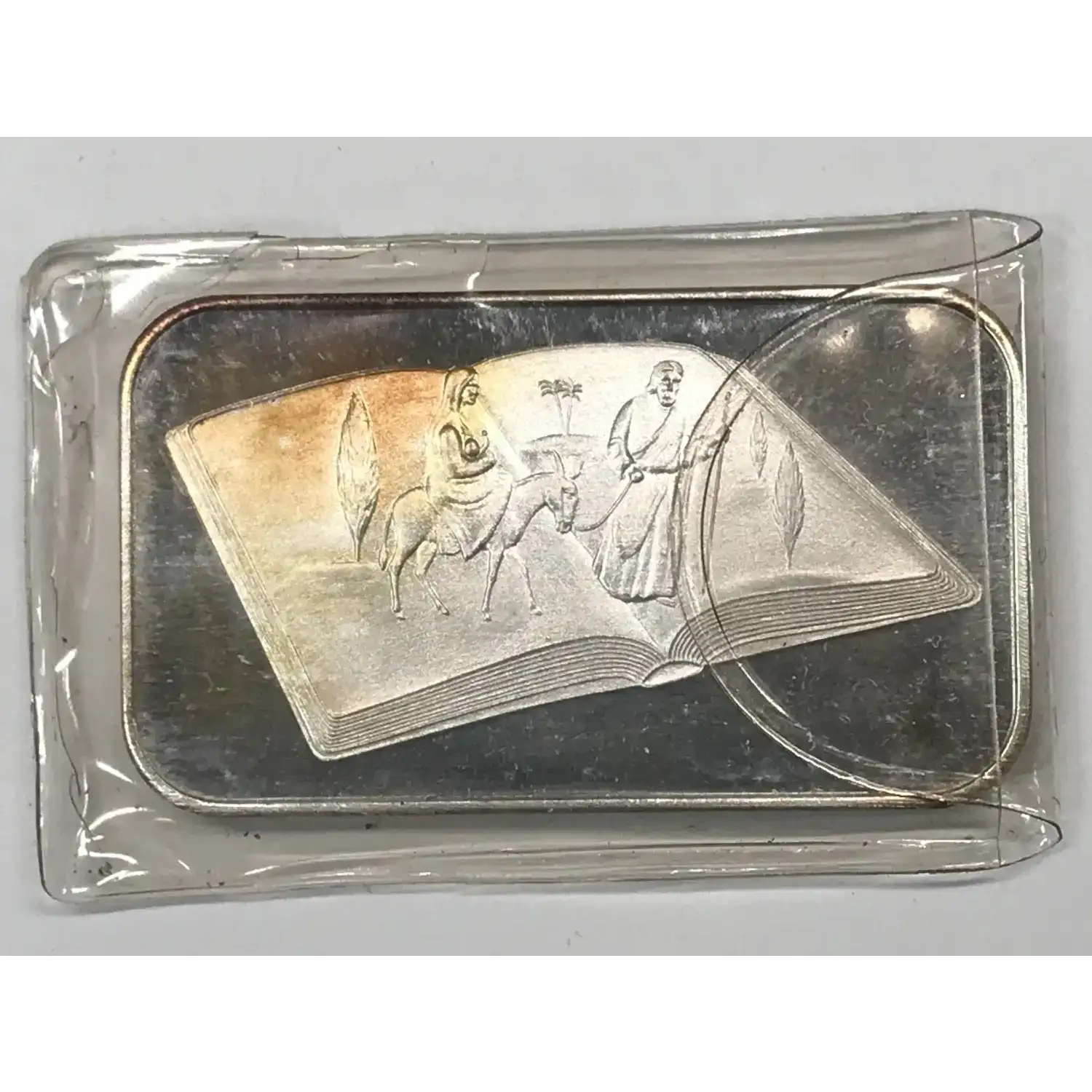 - 1 oz Silver Bar Jesus Mary Joseph Book Flight into Egypt - Old Pueblo ...