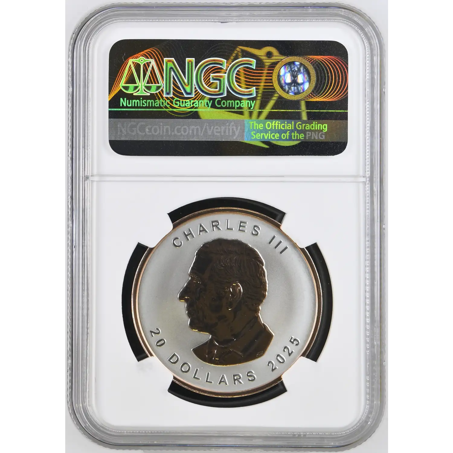 2025 1 oz Silver NGC PF-70 Maple Leaf Canada $20 - UHR Pulsating - Rose ...