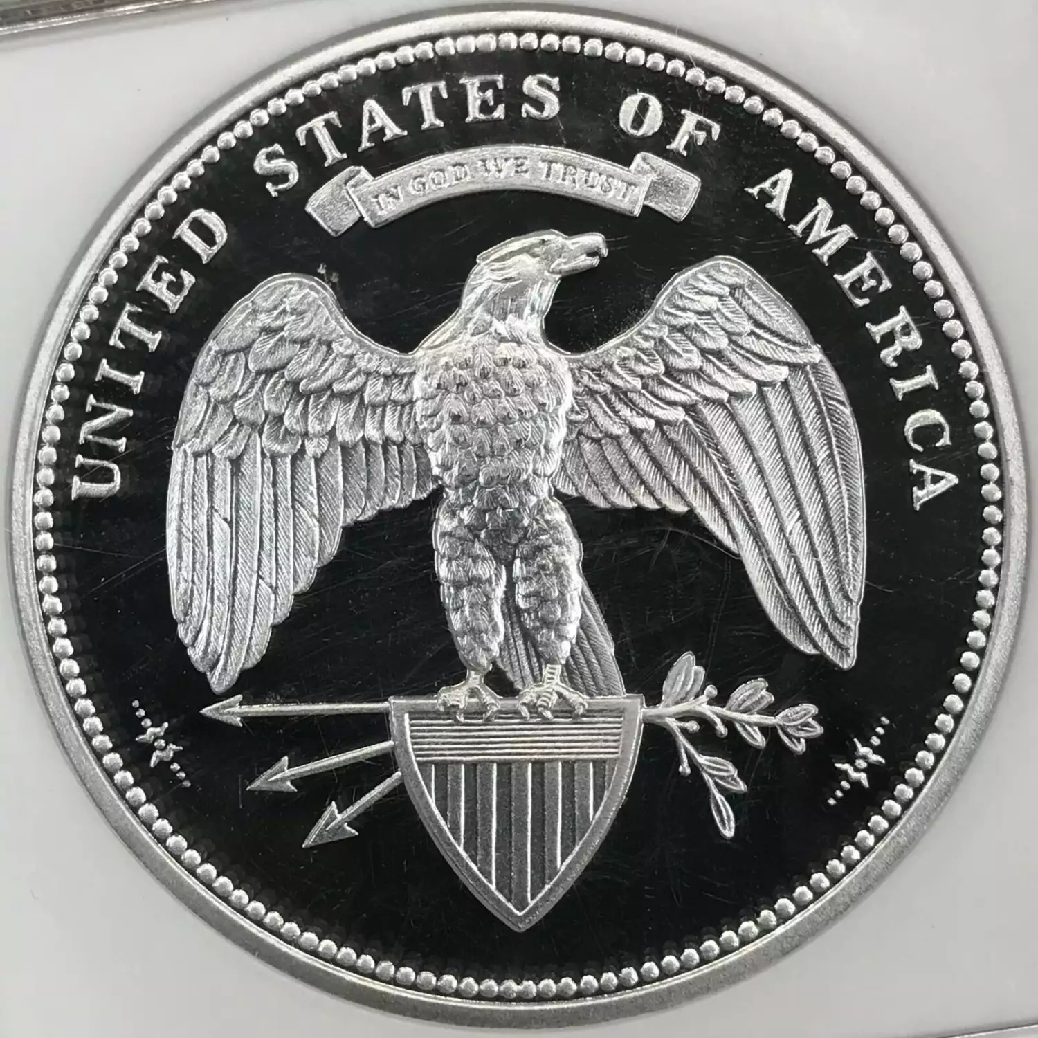 2008 1.5 oz Silver George T. Morgan $100 Union Proposed Design - Old ...