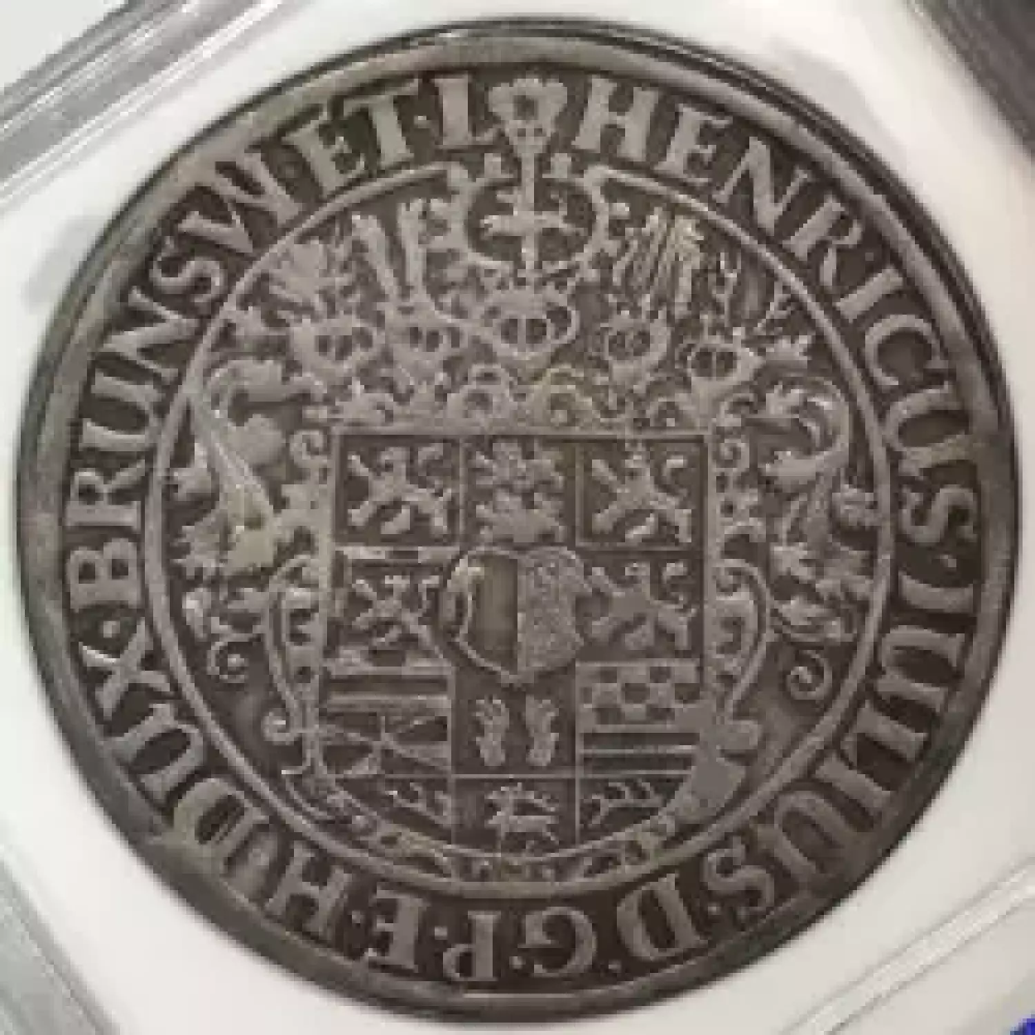1613 GERMAN STATES Silver THALER NGC VF-35 BRUNSWICK-WOLFENBUTTEL DAV ...
