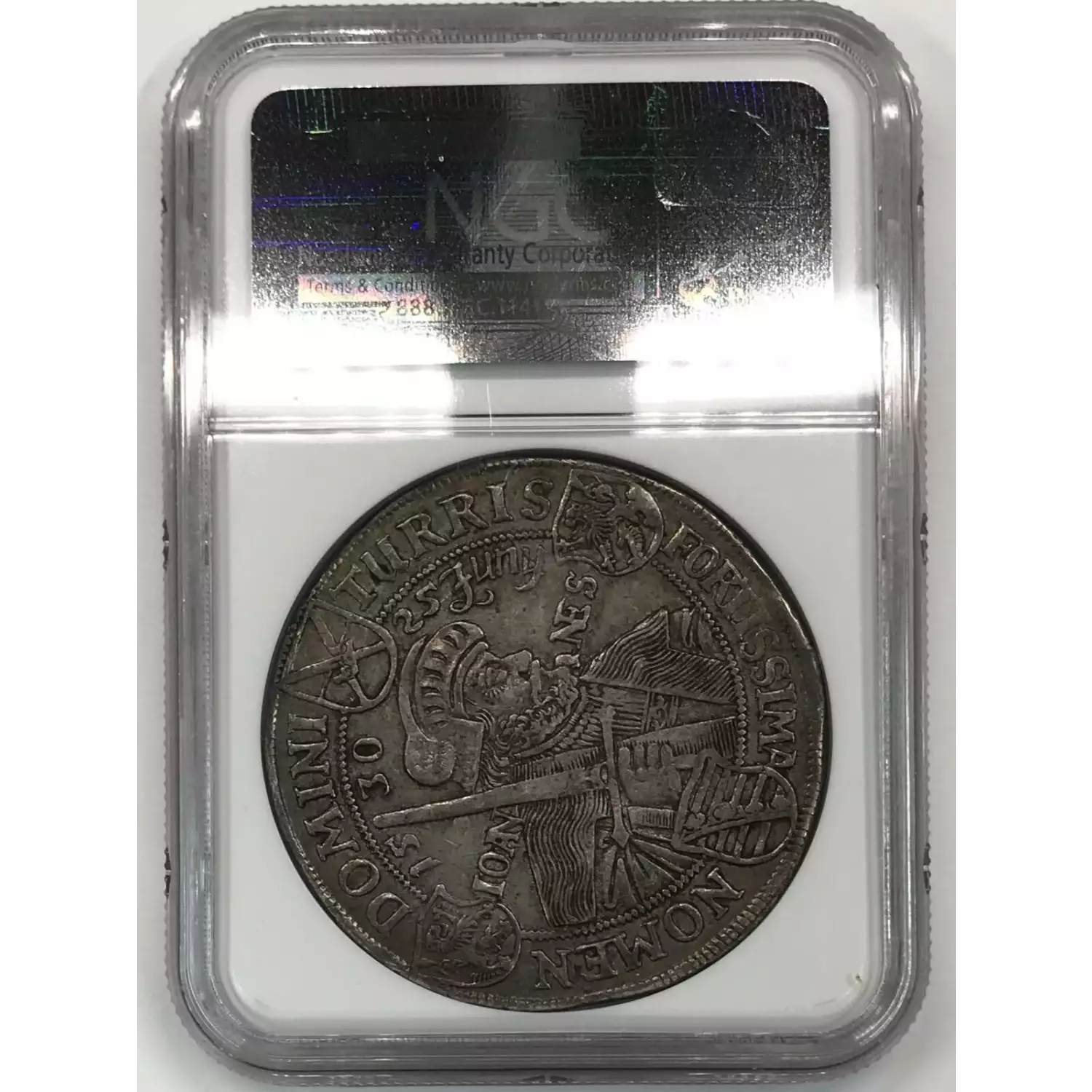 1630 GERMAN STATES Silver THALER NGC XF-45 SAXONY DAV-7606 - Old Pueblo ...
