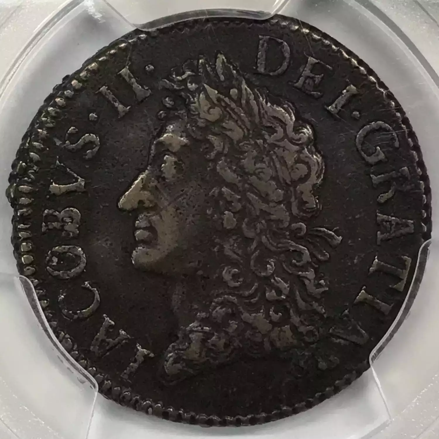 1690-May IRELAND Brass 1/2 CROWN PCGS XF-45 S-6580B Gun Money - Old ...