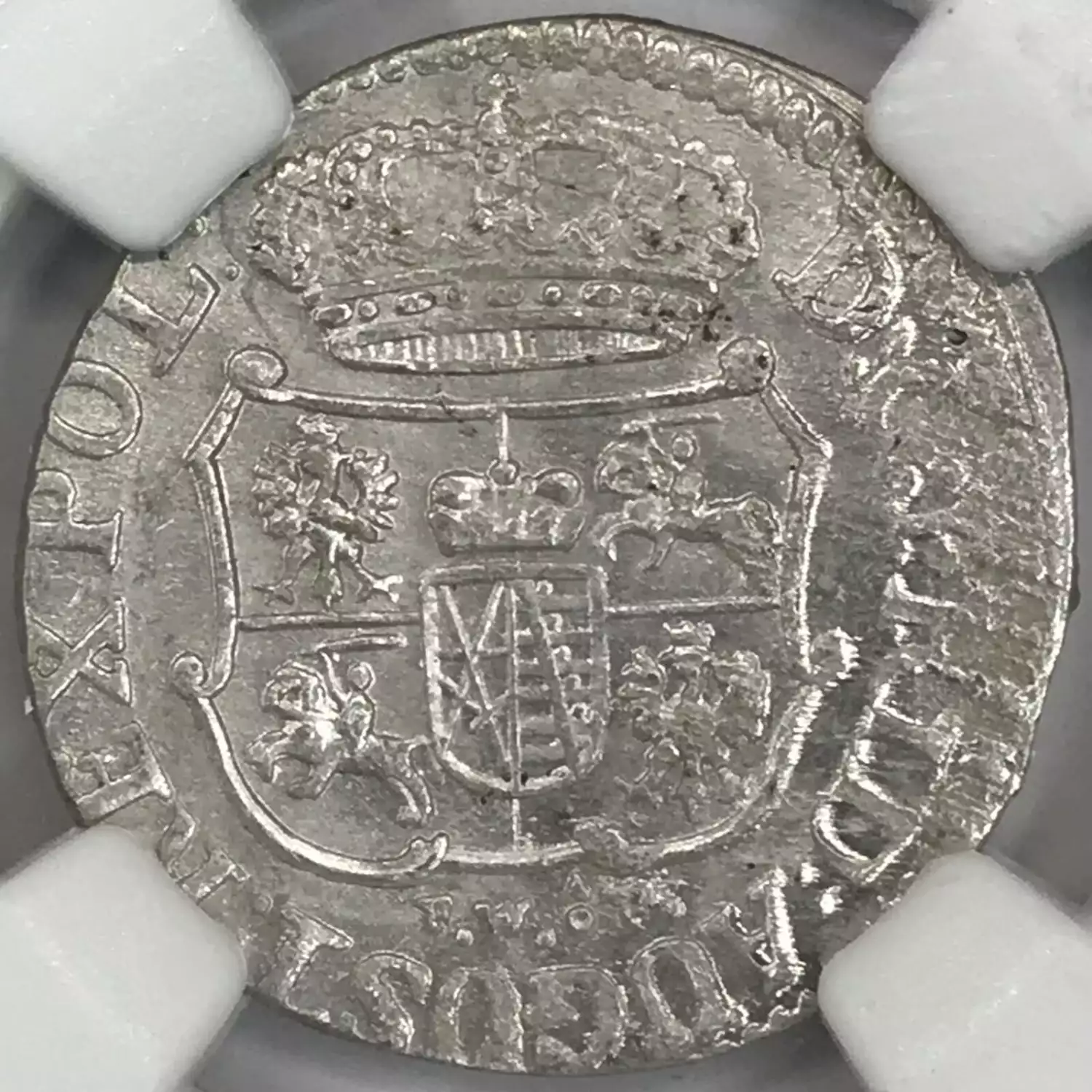 1754-FWoF GERMAN STATES Billon 1/24 THALER (Groschen) NGC MS-65 - Old ...