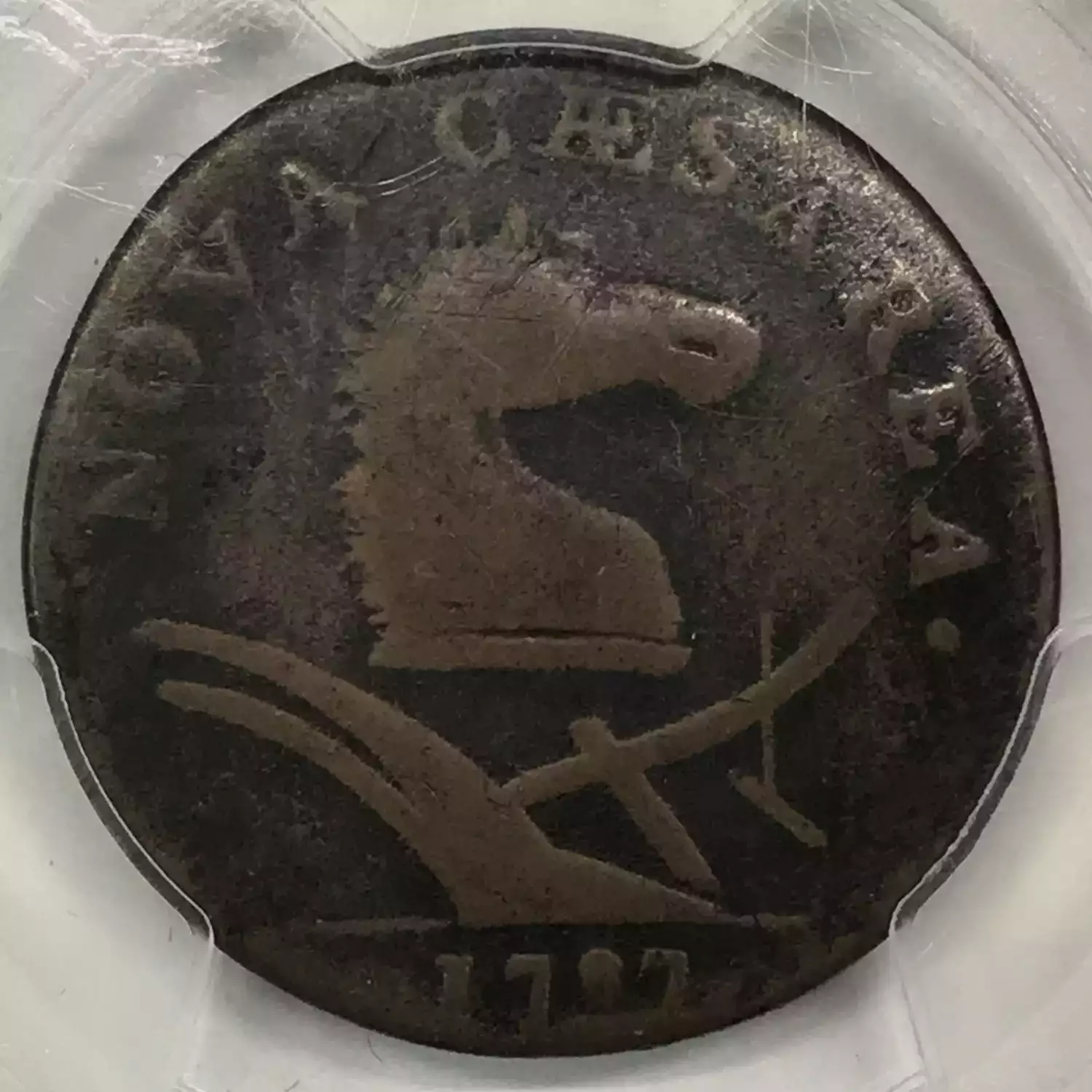 1787 New Jersey Copper PCGS G-6 BN Small Plan, Plain Shield 1/2P - Old ...