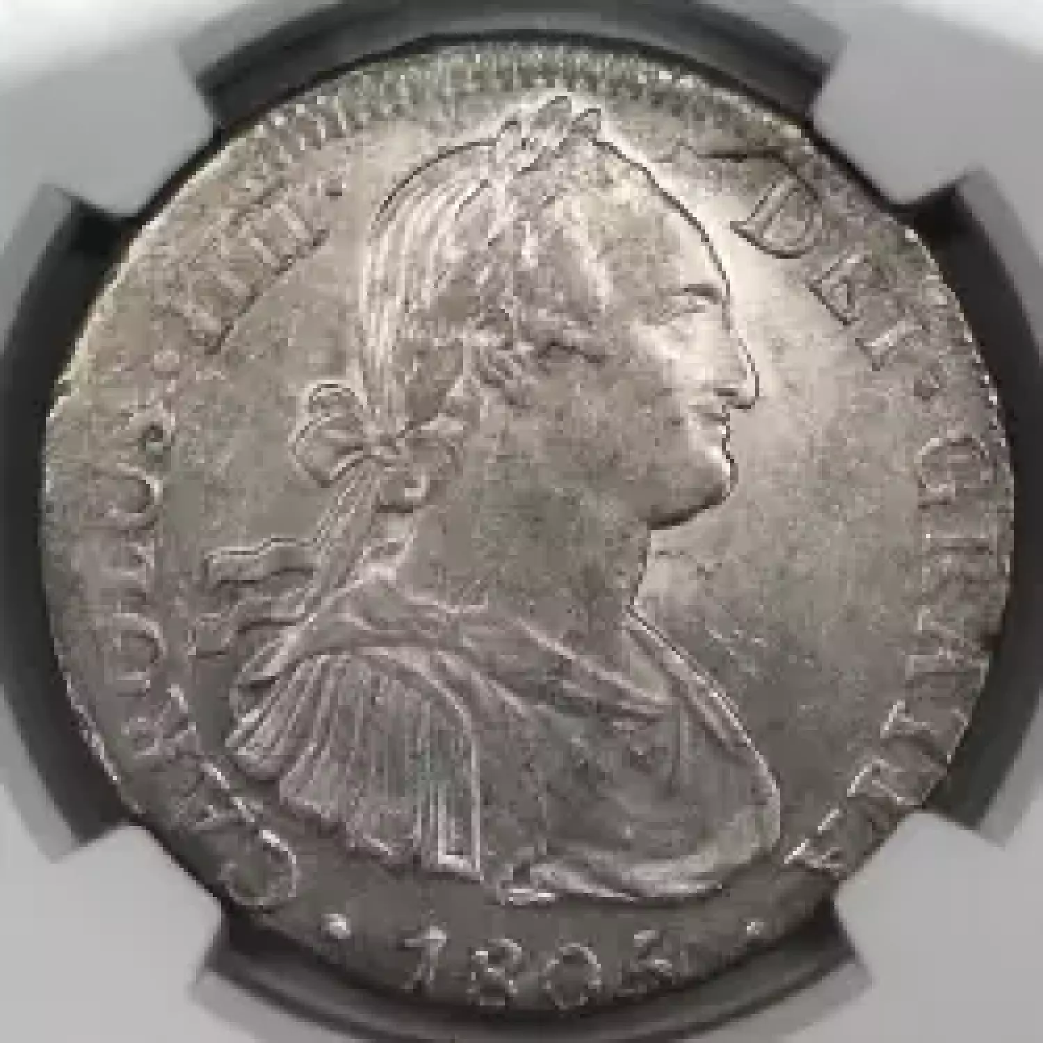1805-Mo TH Mexico Silver 8 REALES NGC MS-61 - Old Pueblo Coin