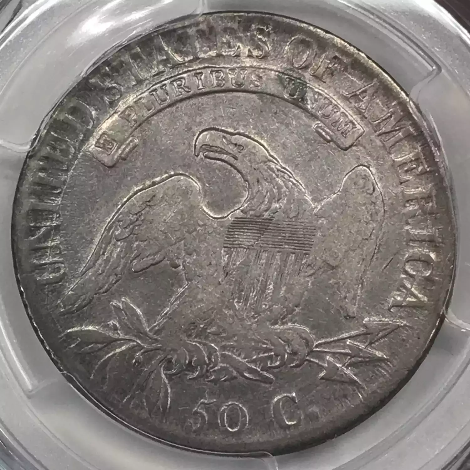 1813 Capped Bust Lettered Edge Half Dollar PCGS VF-25 Overton 105a ...