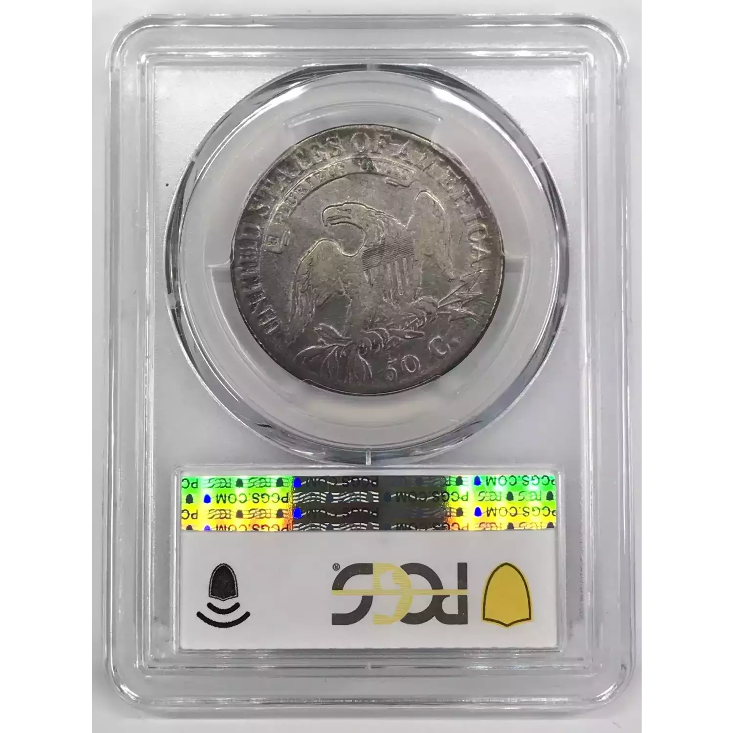 1813 Capped Bust Lettered Edge Half Dollar PCGS VF-25 Overton 105a ...