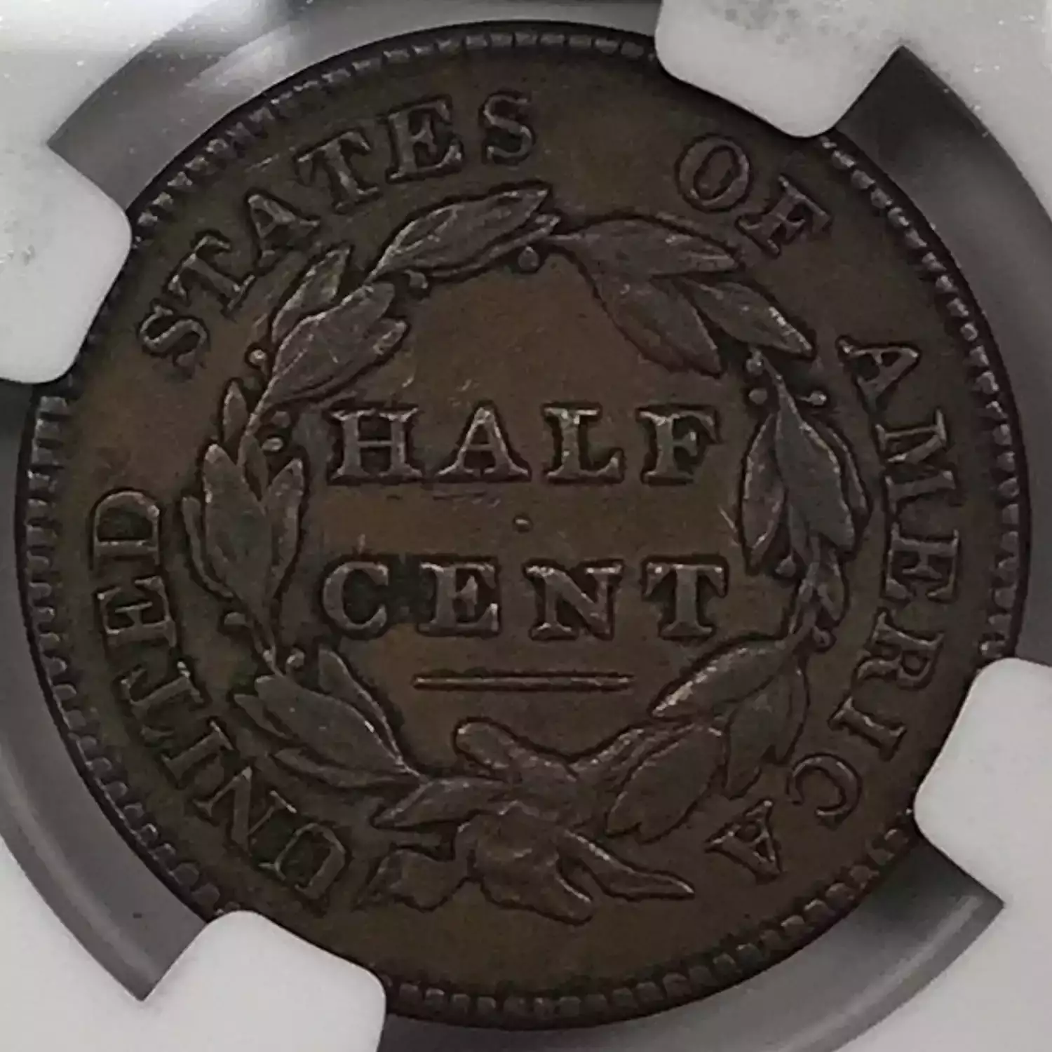 1829 Classic Head Half Cent NGC XF-45 BN C-1 - Old Pueblo Coin
