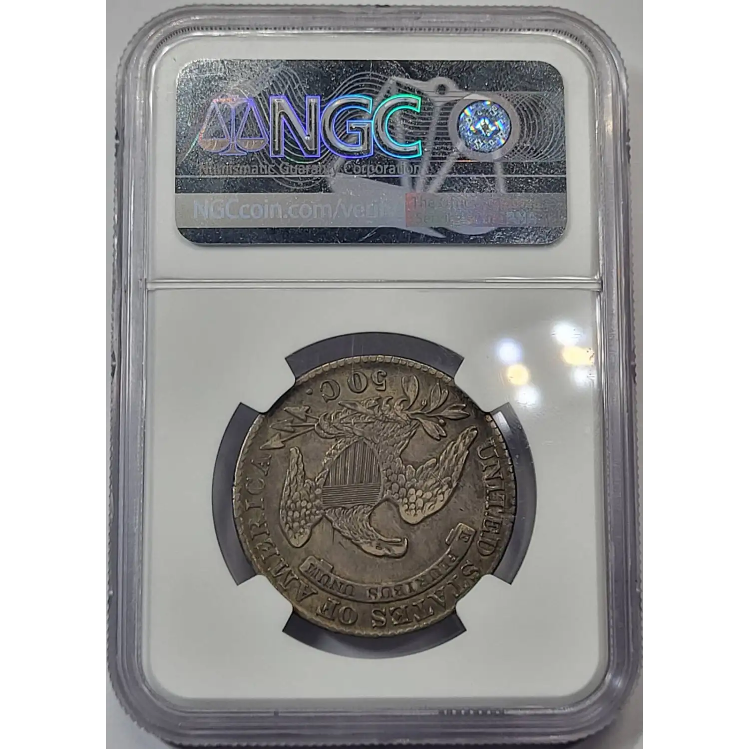 1830 Capped Bust Lettered Edge Half Dollar NGC XF-40 - Old Pueblo Coin