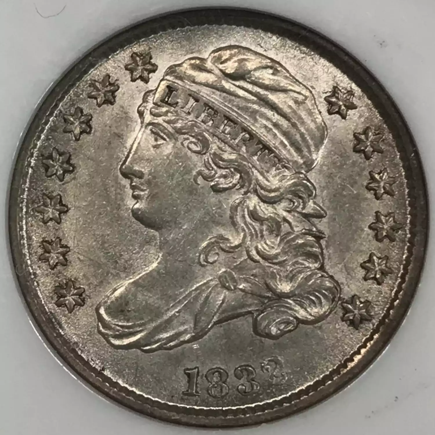 1832 Capped Bust Dime NGC AU-58 JR-2 - Old Pueblo Coin