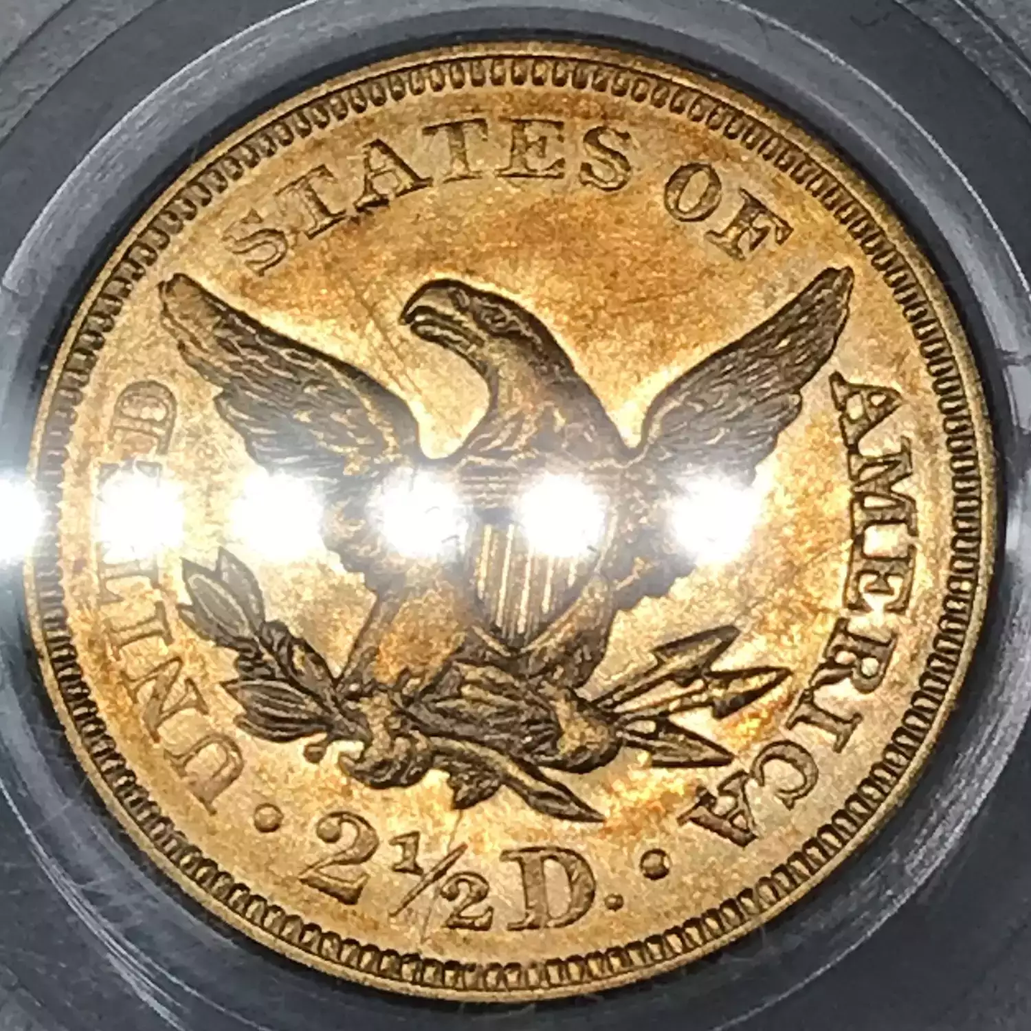 1840 $2.50 Gold Liberty Head Quarter Eagle PCGS AU-55 - Old Pueblo Coin