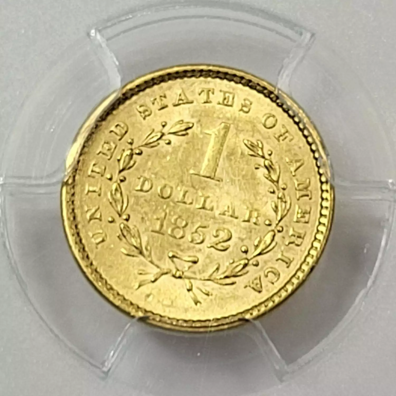 1852 Liberty Head Gold Dollar PCGS MS-62 - Old Pueblo Coin
