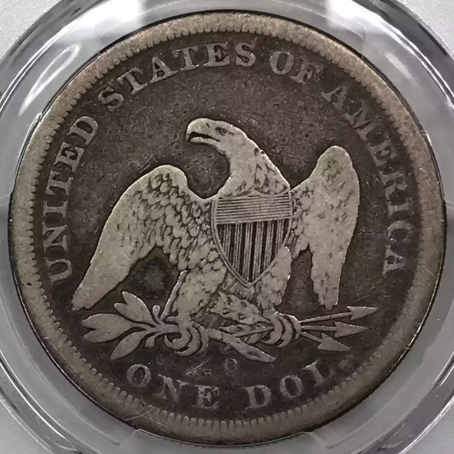 1860-O Seated Liberty Silver Dollar PCGS G-6 - Old Pueblo Coin