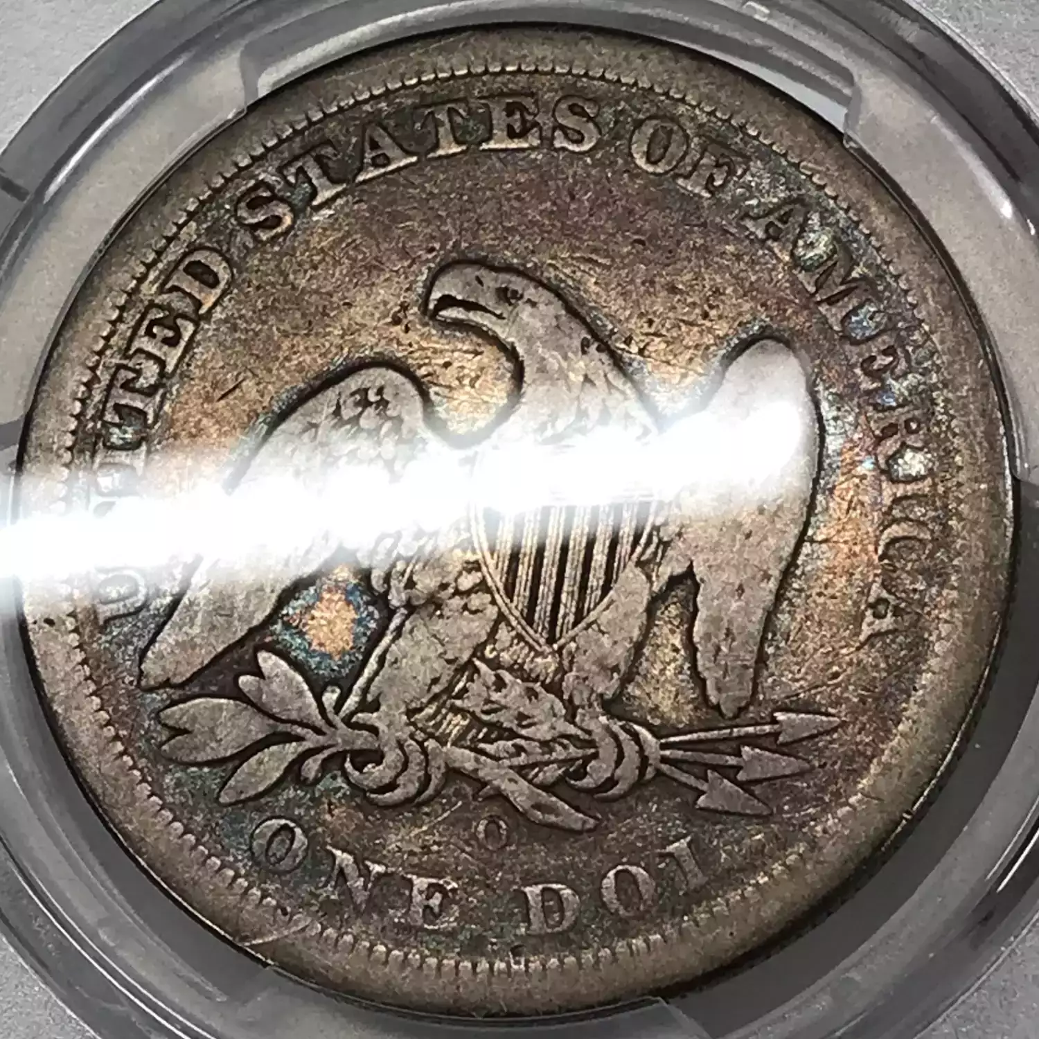 1860-O Seated Liberty Silver Dollar PCGS G-6 - Old Pueblo Coin