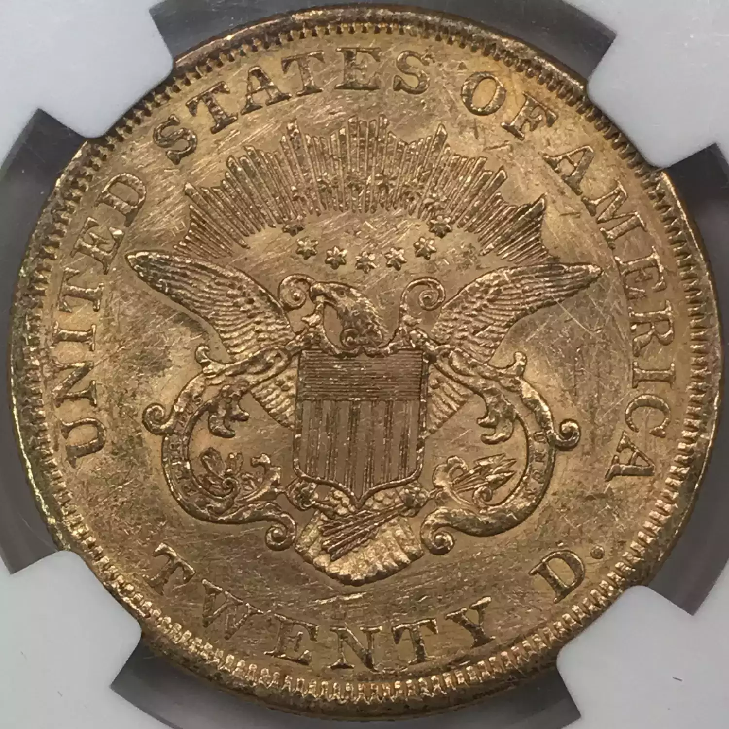 1861 Liberty Head $20 Gold Double Eagle NGC GENUINE CIVIL WAR HOARD - Old Pueblo Coin