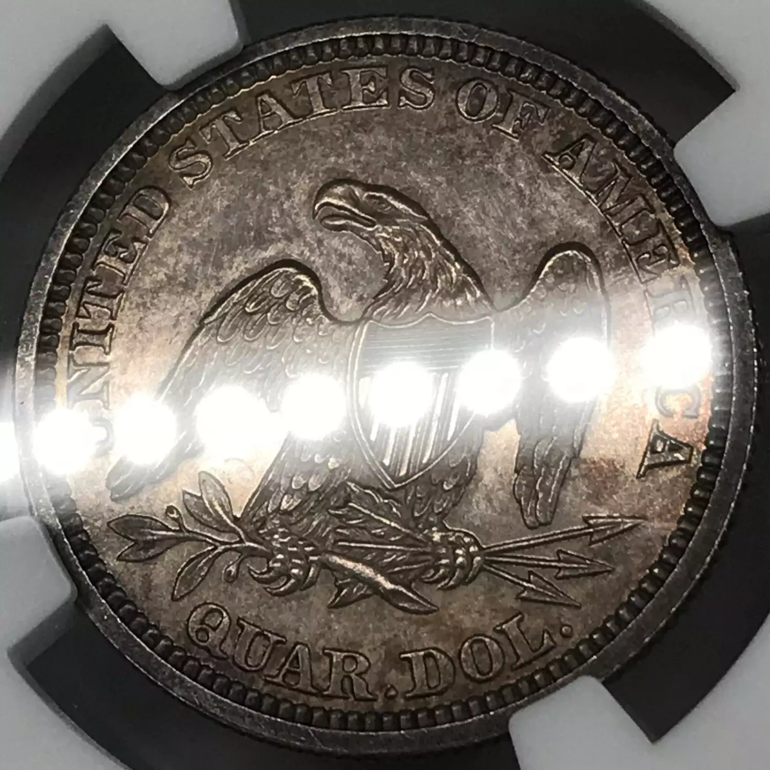 1862 Seated Liberty Quarter NGC PF-60 - Old Pueblo Coin