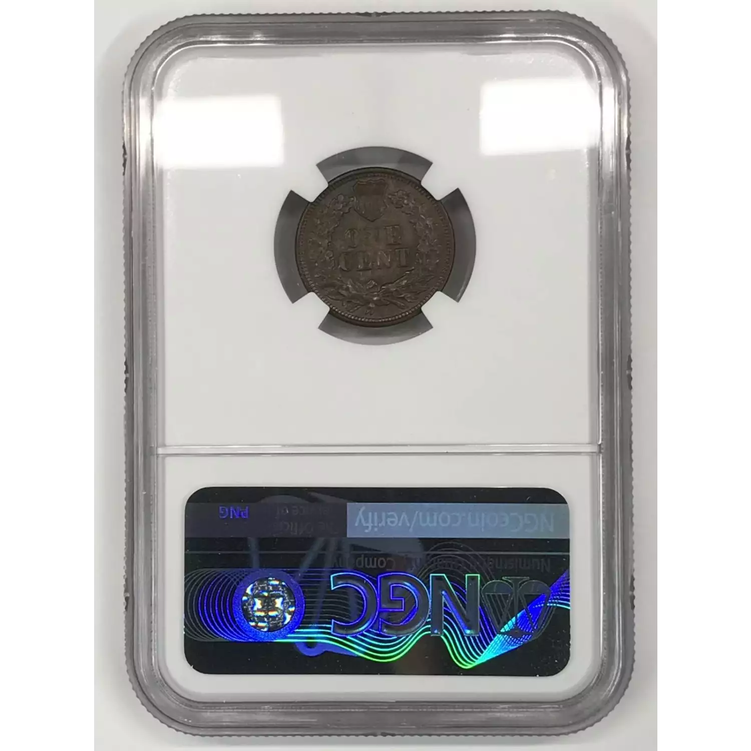 1866 Indian Head Cent NGC MS-63 BN FS-301 RPD-001 Snow-2 - Old Pueblo Coin