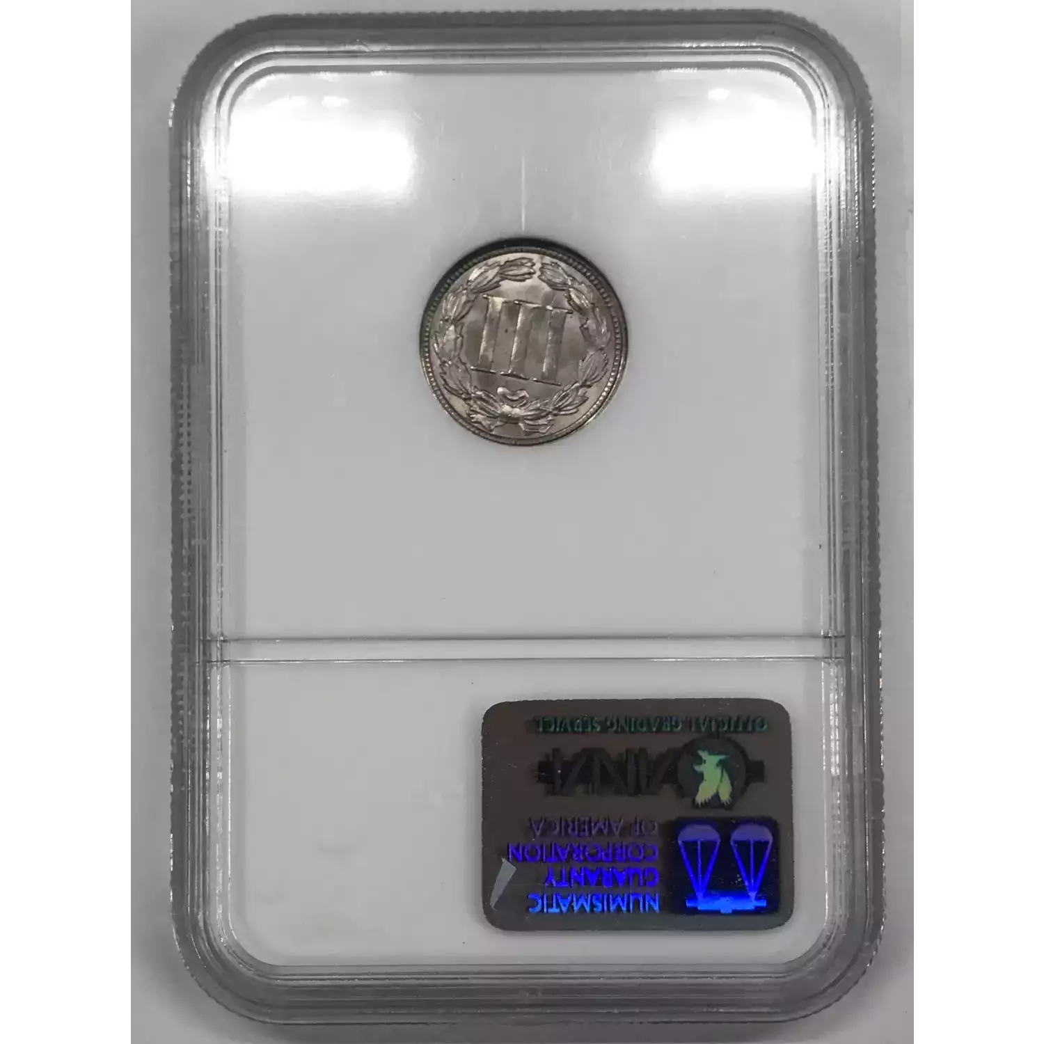 1869 Nickel Three Cent Piece (3CN) NGC MS-65 - Old Pueblo Coin