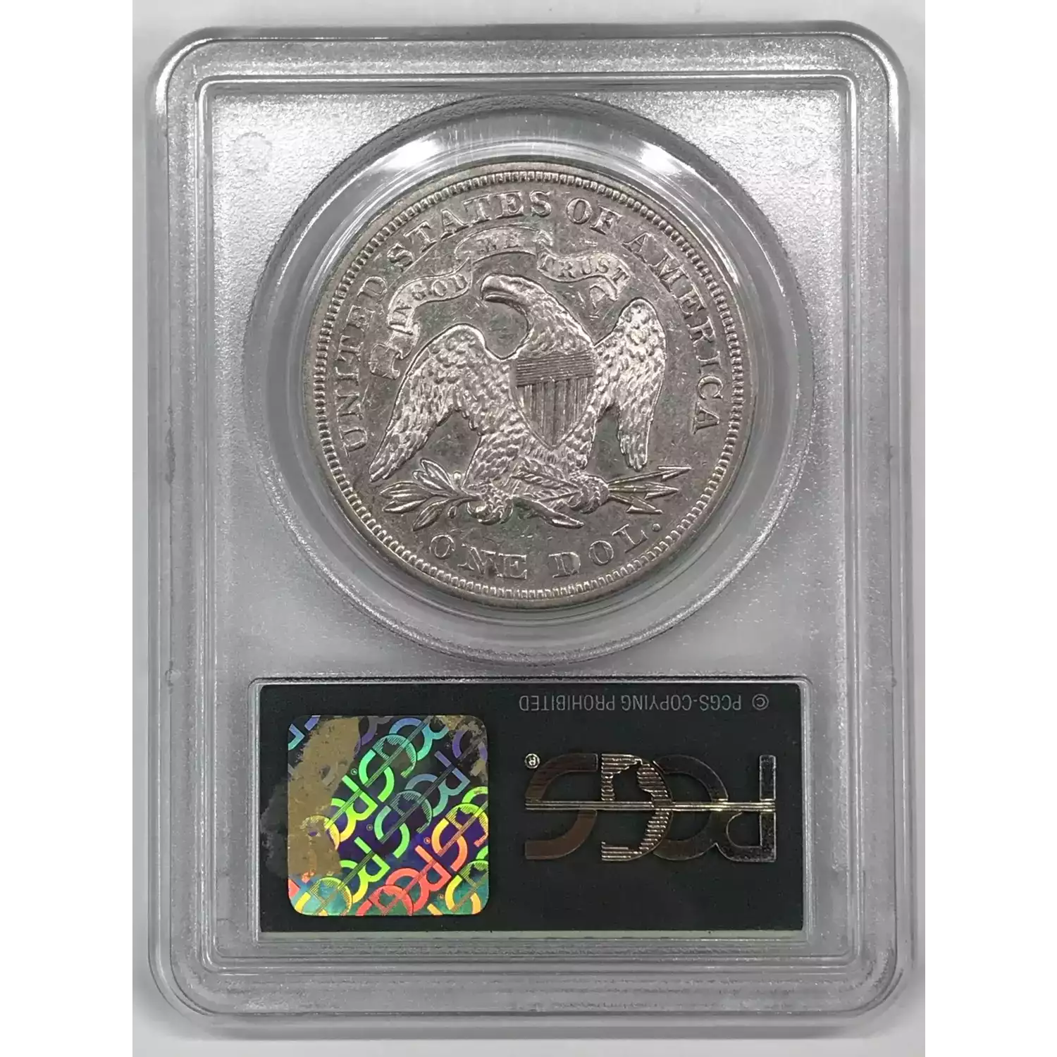 1871 Seated Liberty Silver Dollar PCGS XF-45 - Old Pueblo Coin