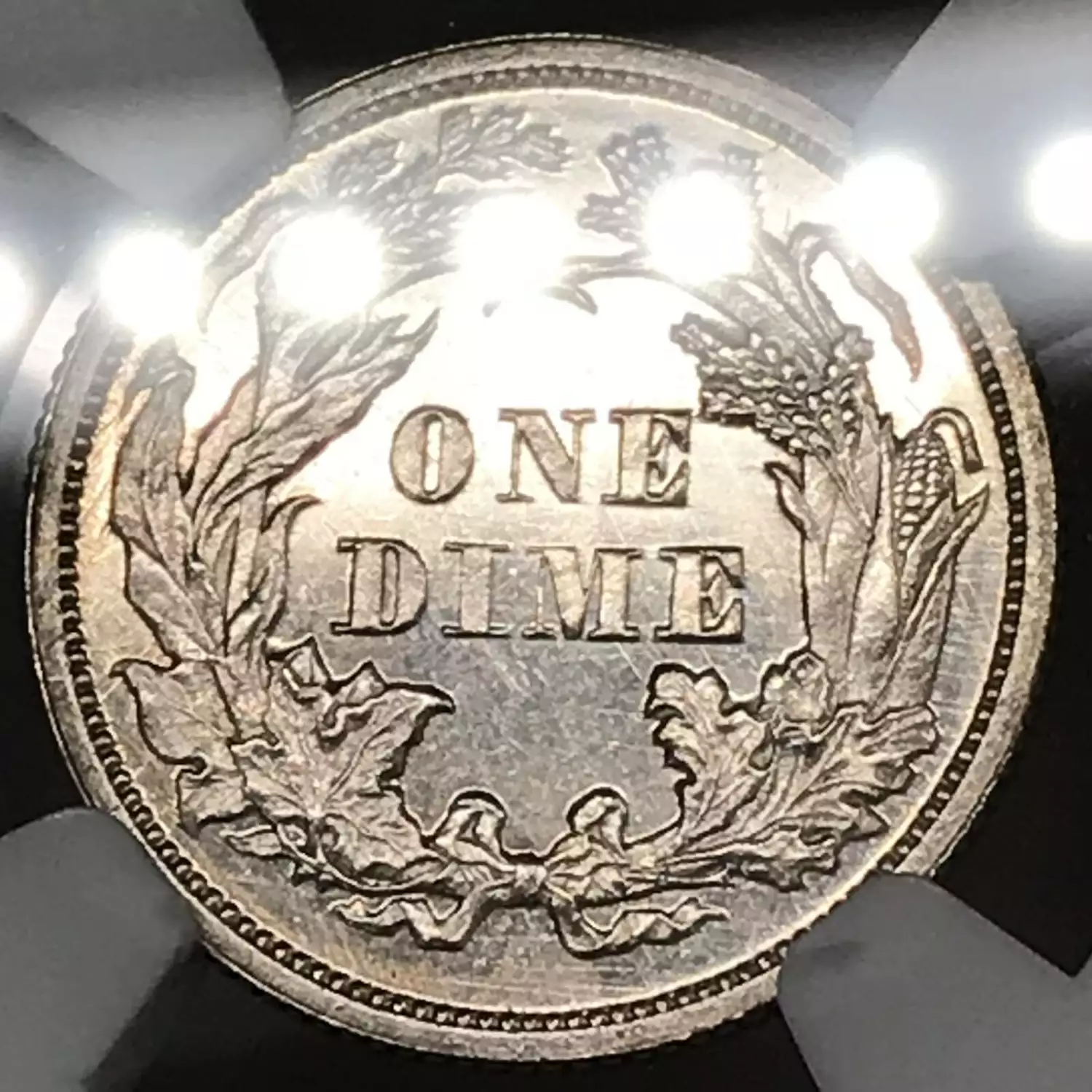 1872 Seated Liberty Dime NGC PF-61 - Old Pueblo Coin