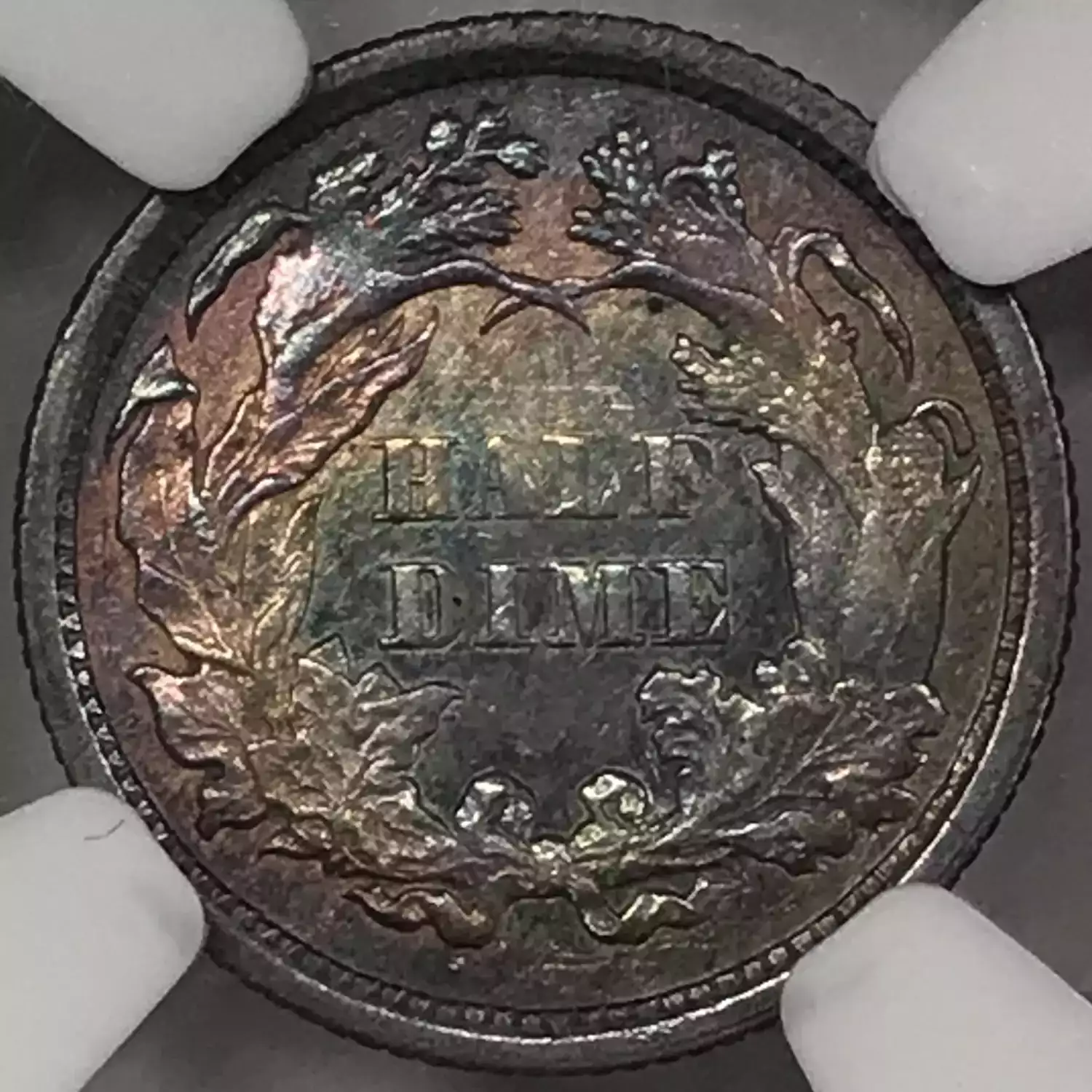 1872 Seated Liberty Half Dime NGC MS-62 - Old Pueblo Coin