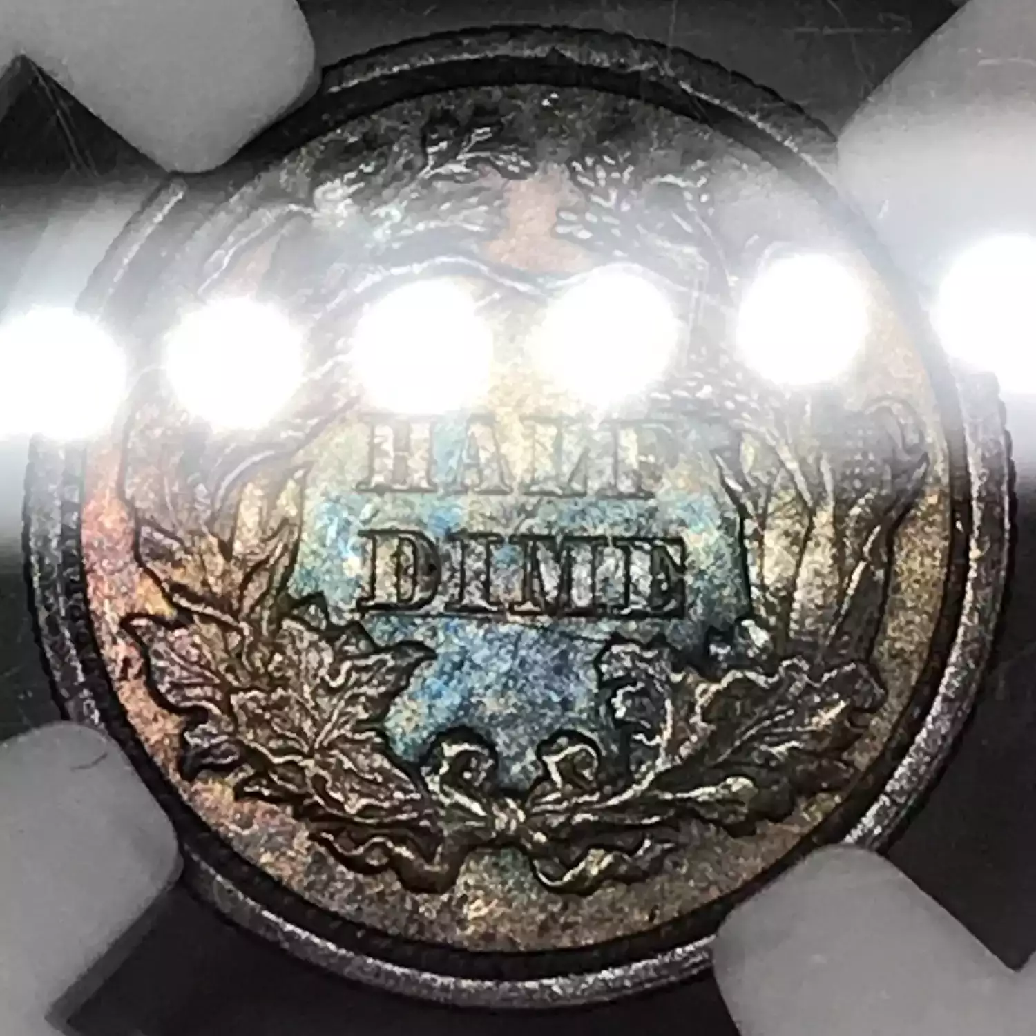 1872 Seated Liberty Half Dime NGC MS-62 - Old Pueblo Coin