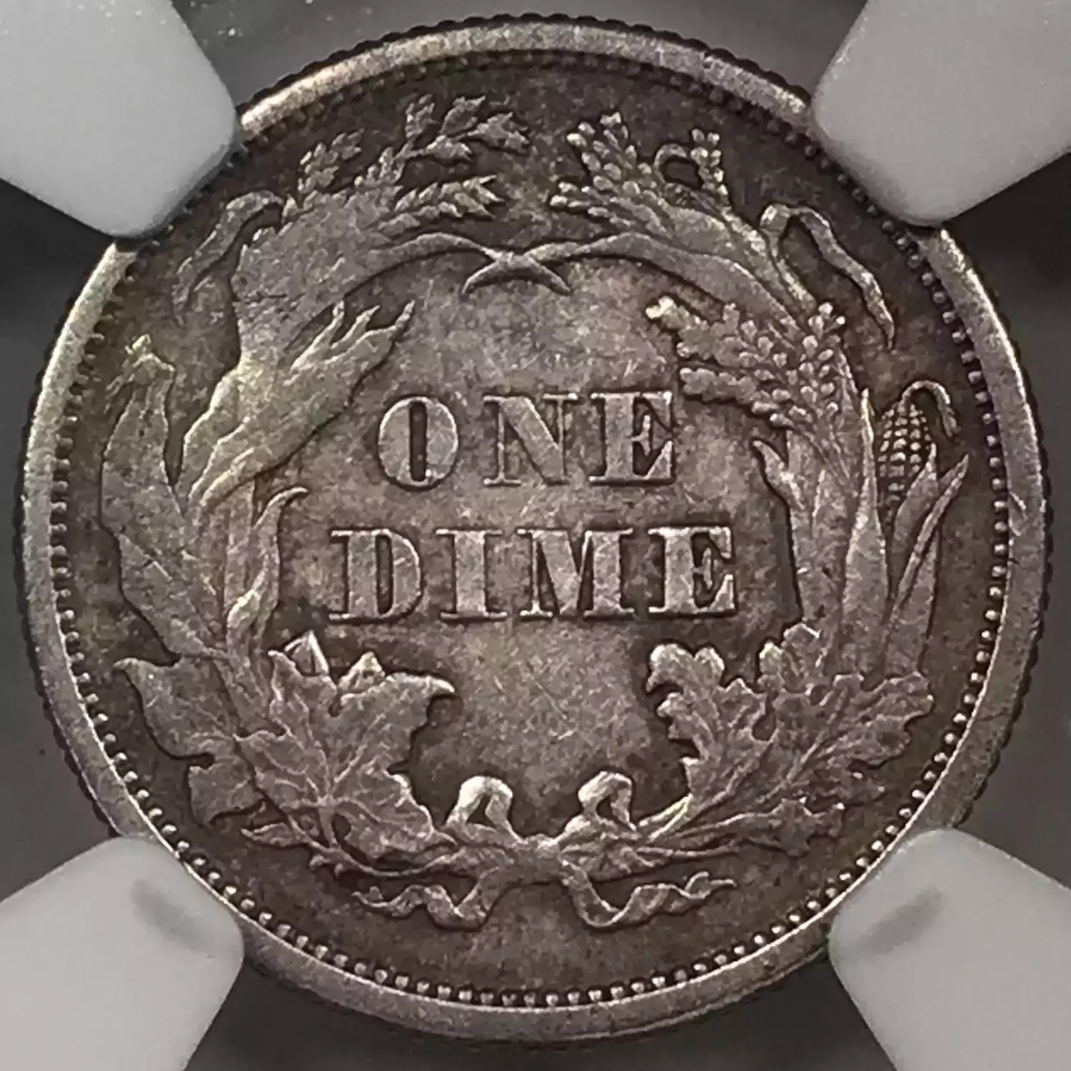 1873 Seated Liberty Dime NGC AU-53 ARROWS - Old Pueblo Coin