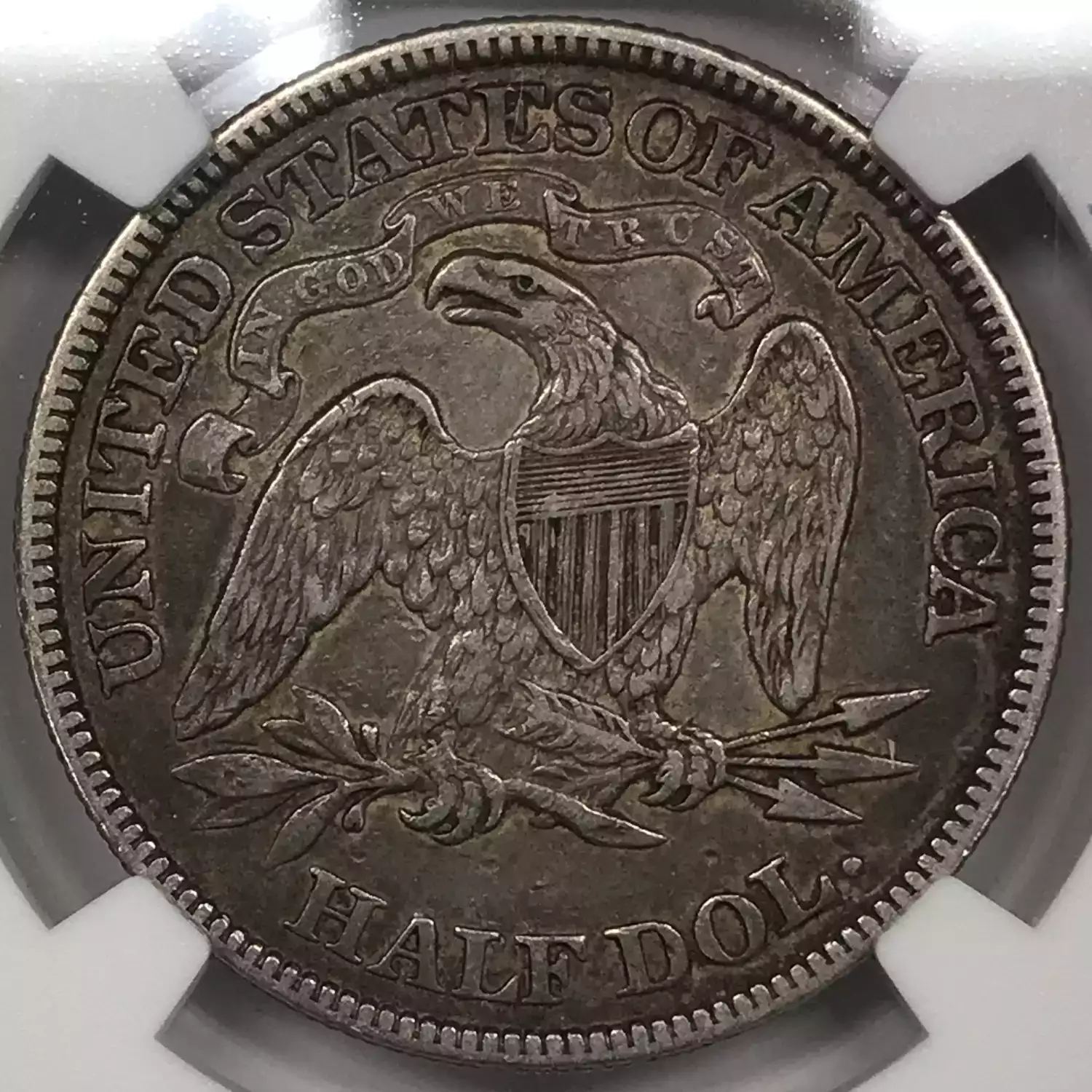 1874 Seated Liberty Half Dollar NGC XF-Details ARROWS - Old Pueblo Coin