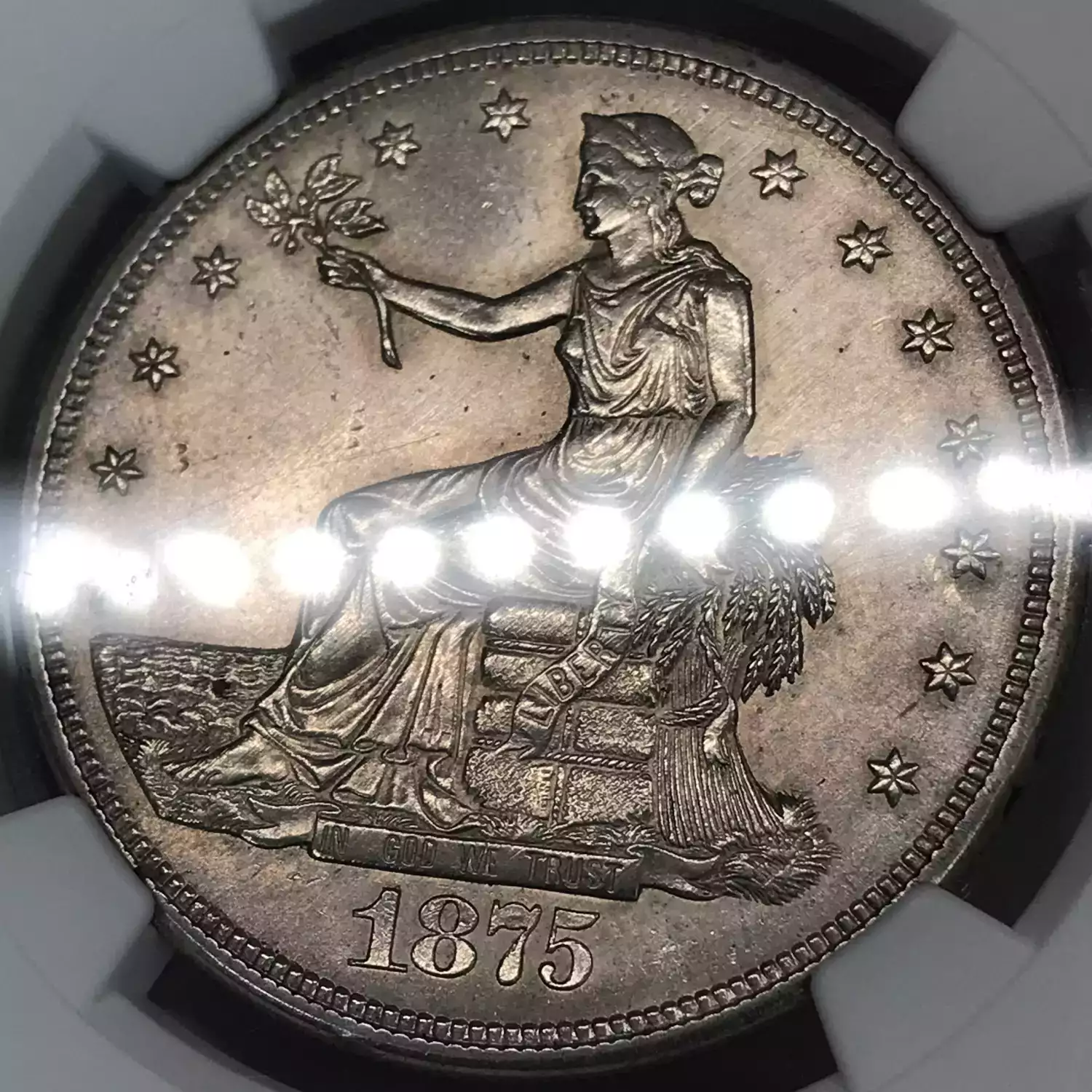 1875-S Trade Silver Dollar NGC MS-62 - Old Pueblo Coin