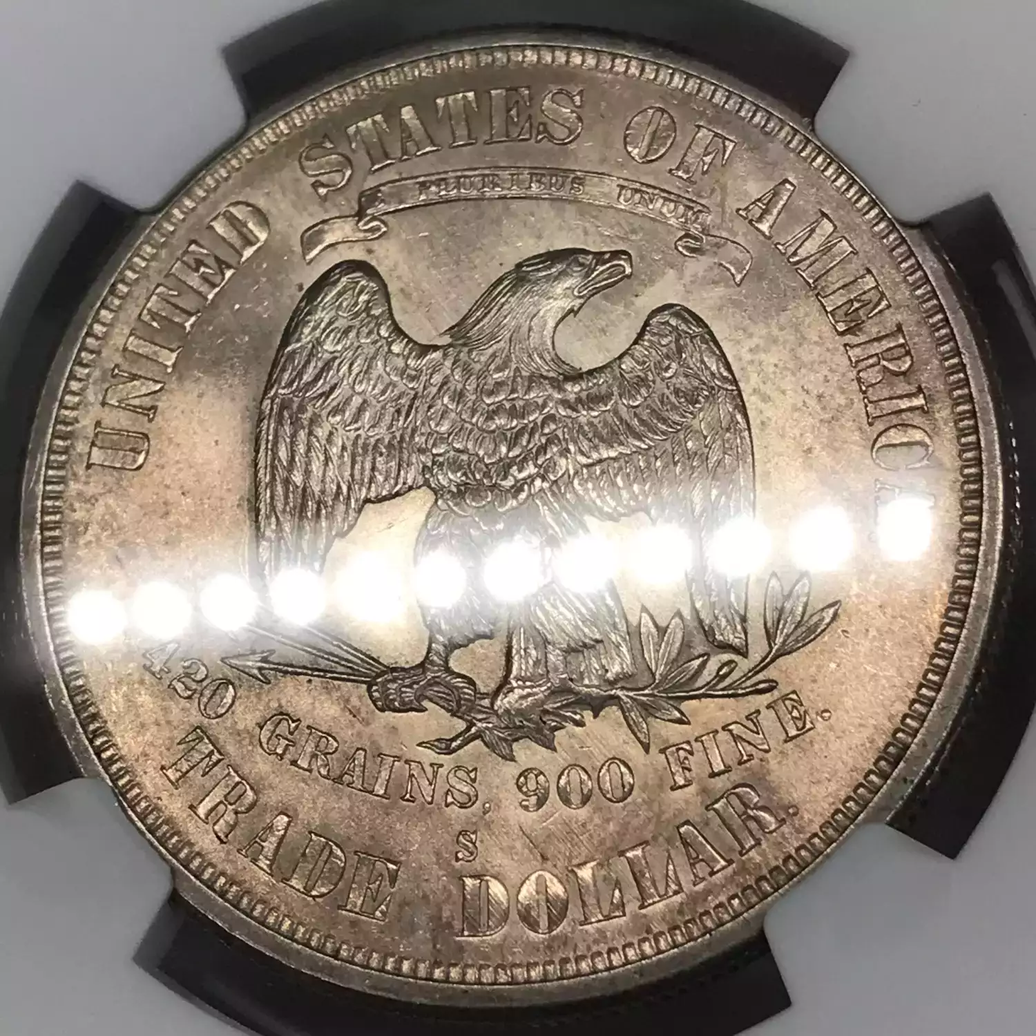 1875-S Trade Silver Dollar NGC MS-62 - Old Pueblo Coin