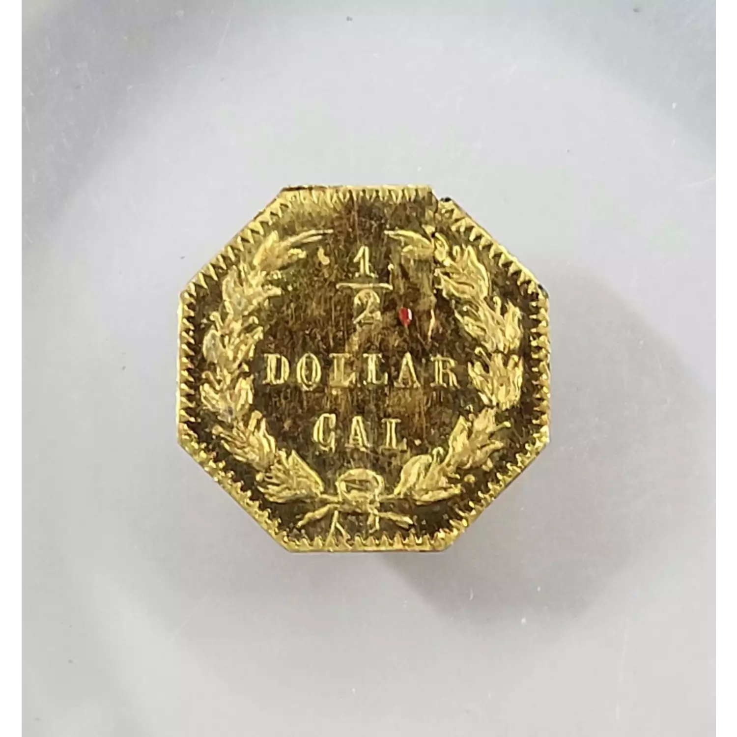 1875 Indian Head Octagonal California Gold 1/2 Dollar NGC MS-64 PL BG ...