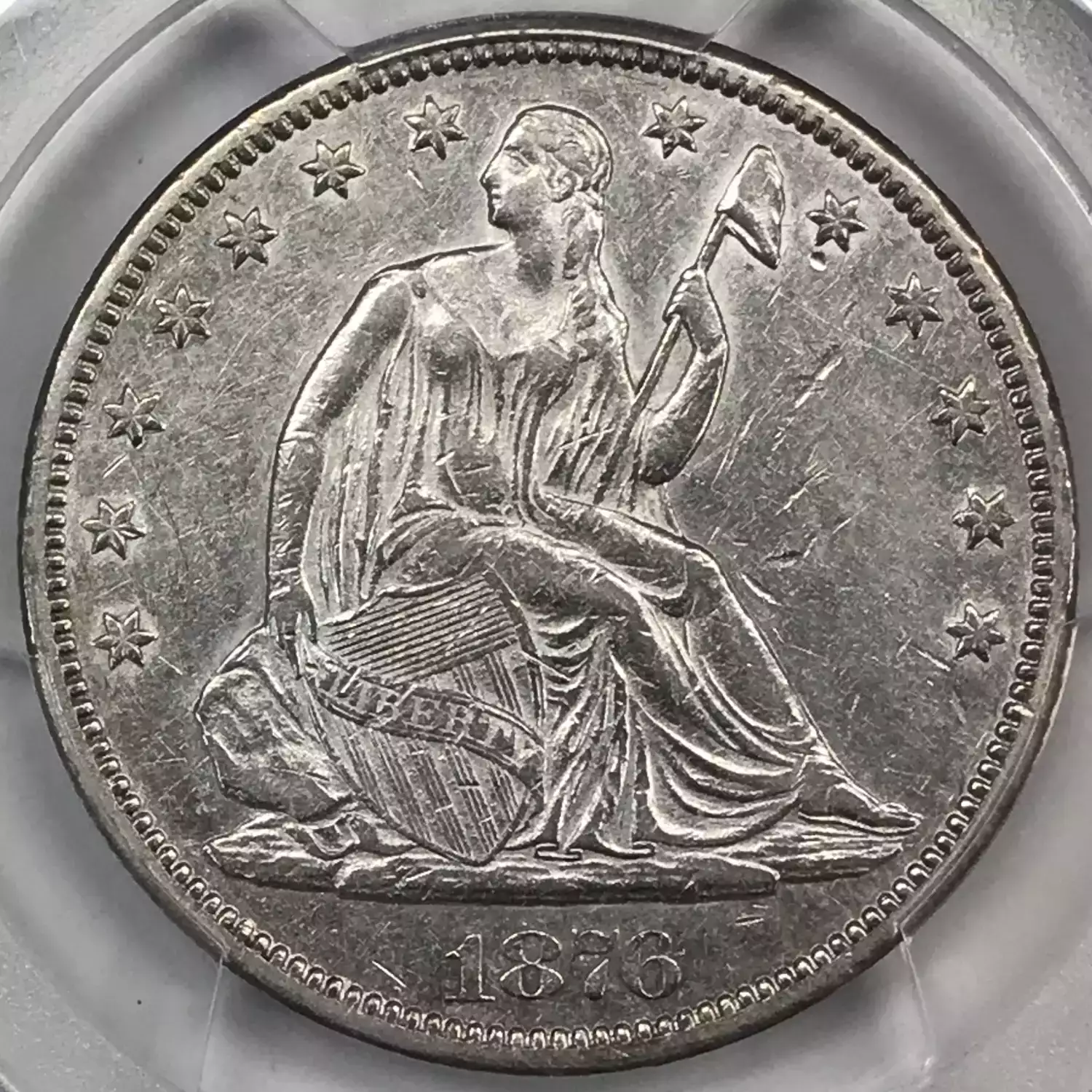 1876-CC Seated Liberty Half Dollar PCGS XF-45 - Old Pueblo Coin