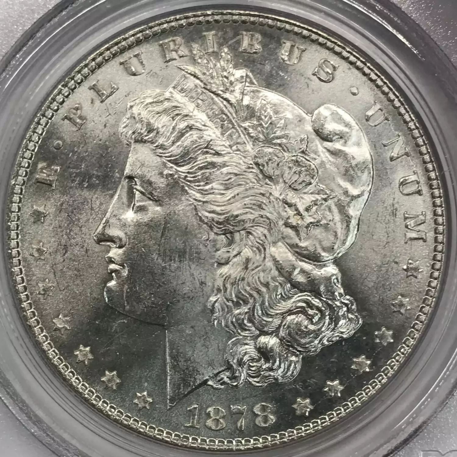 1878 Morgan Silver Dollar PCGS MS-63 7/8TF Strong - Old Pueblo Coin