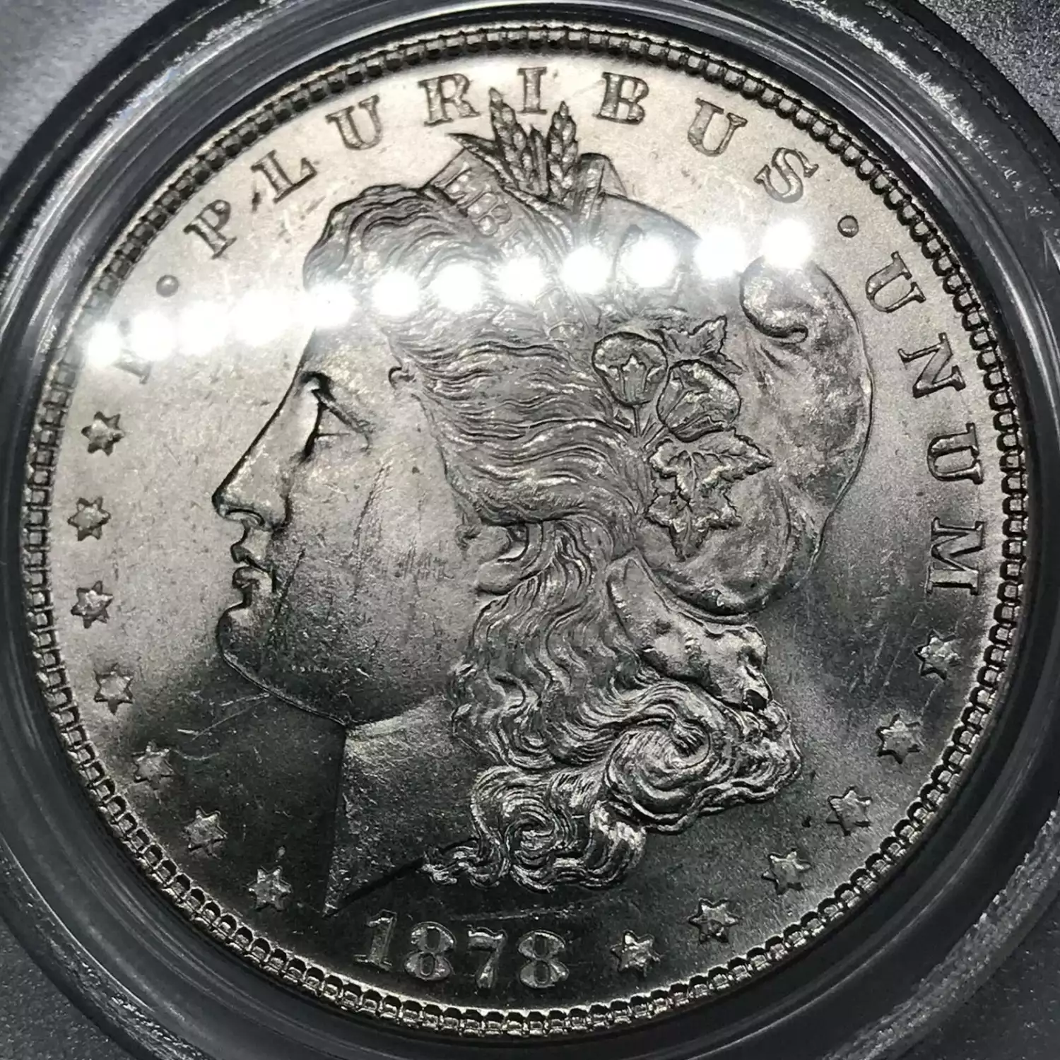 1878 Morgan Silver Dollar PCGS MS-63 7/8TF Strong - Old Pueblo Coin