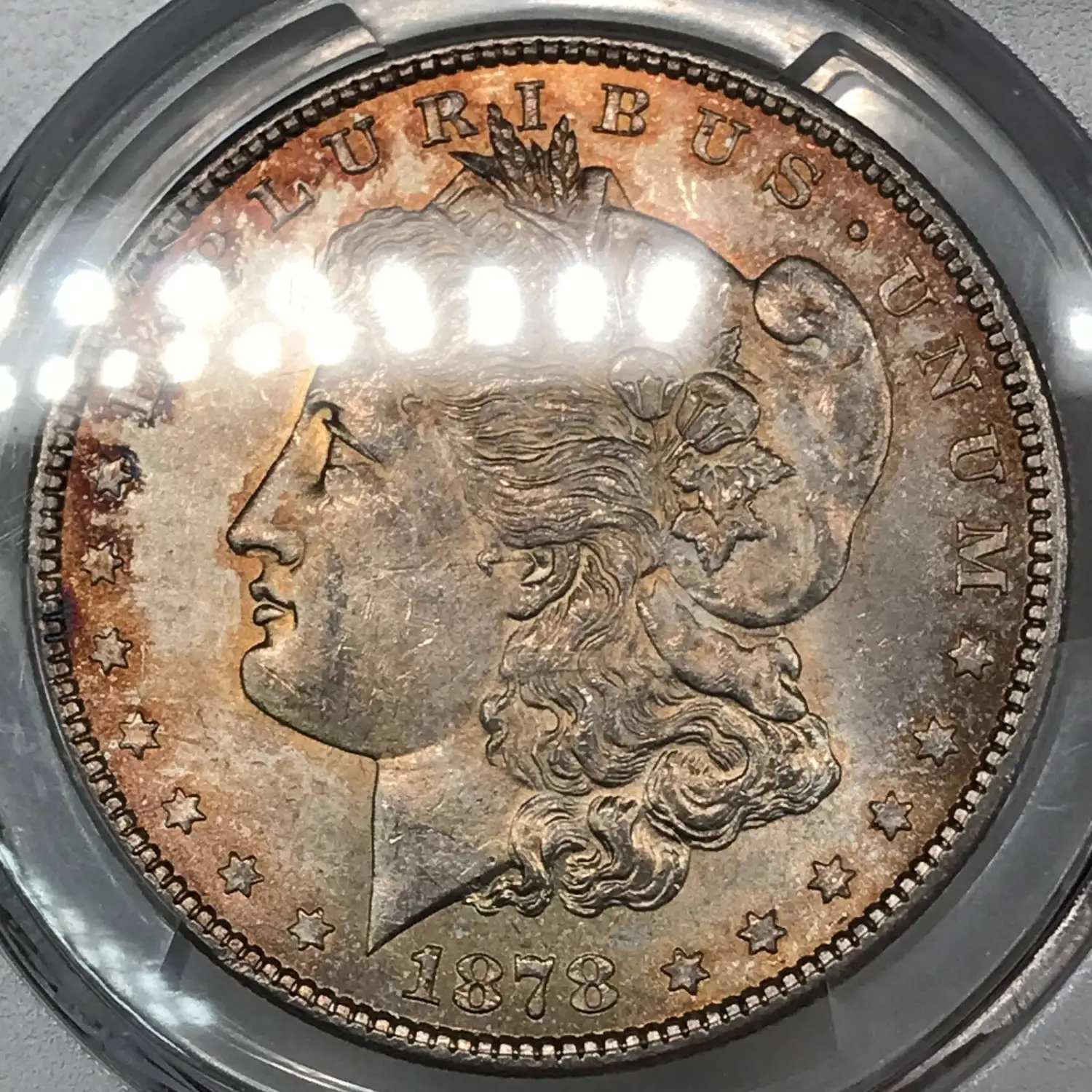 1878 Morgan Silver Dollar PCGS MS-63 7/8TF Strong CAC - Old Pueblo Coin