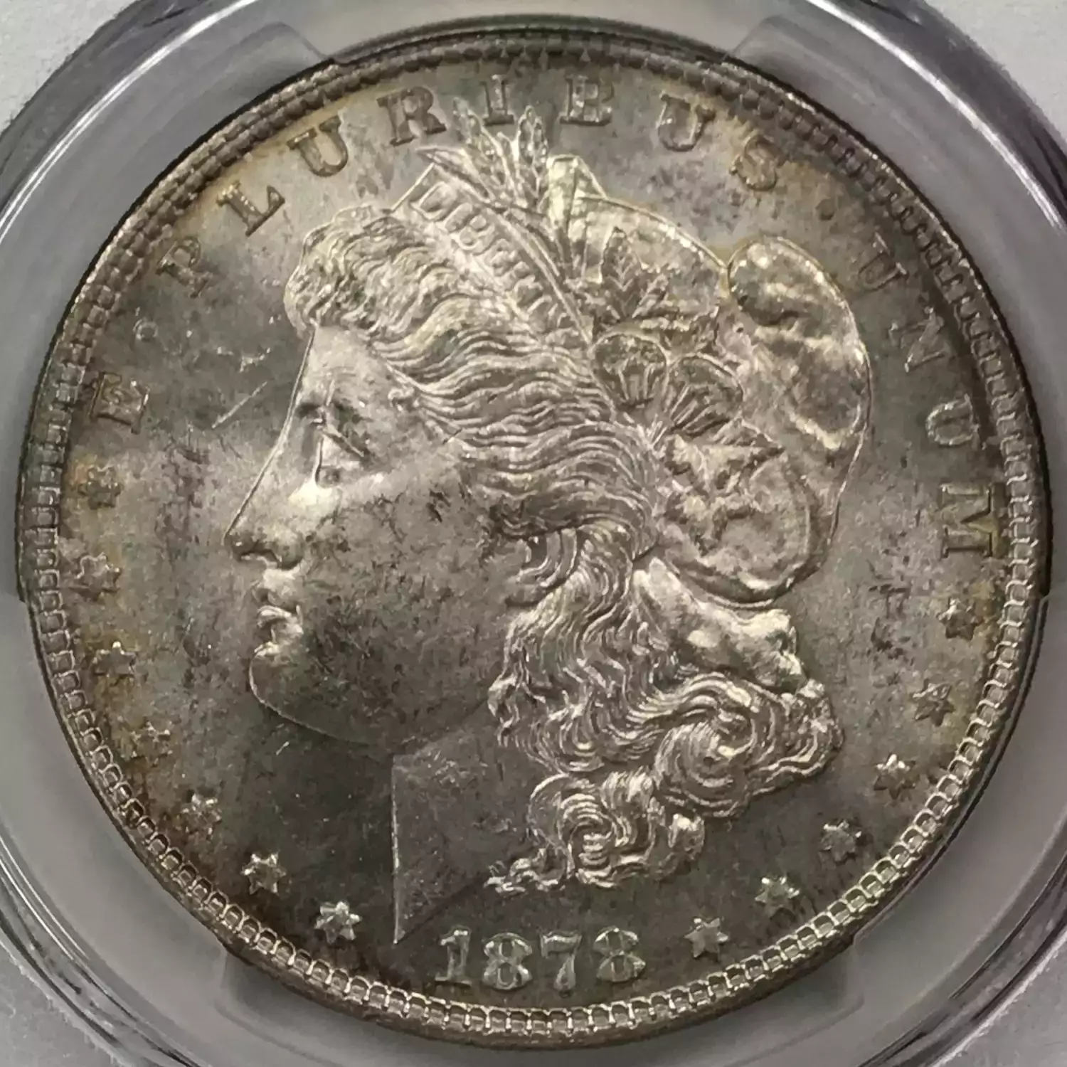 1878 Morgan Silver Dollar PCGS MS-63 7/8TF Weak - Old Pueblo Coin