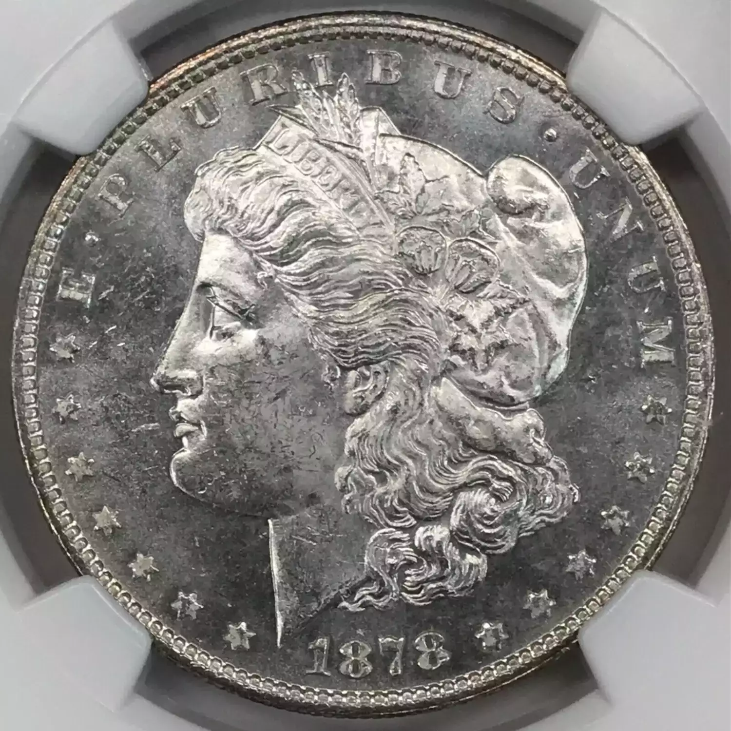 1878 Morgan Silver Dollar NGC MS-63+ 7/8TF HOT 50 VAM-34 7/4TF - Old ...