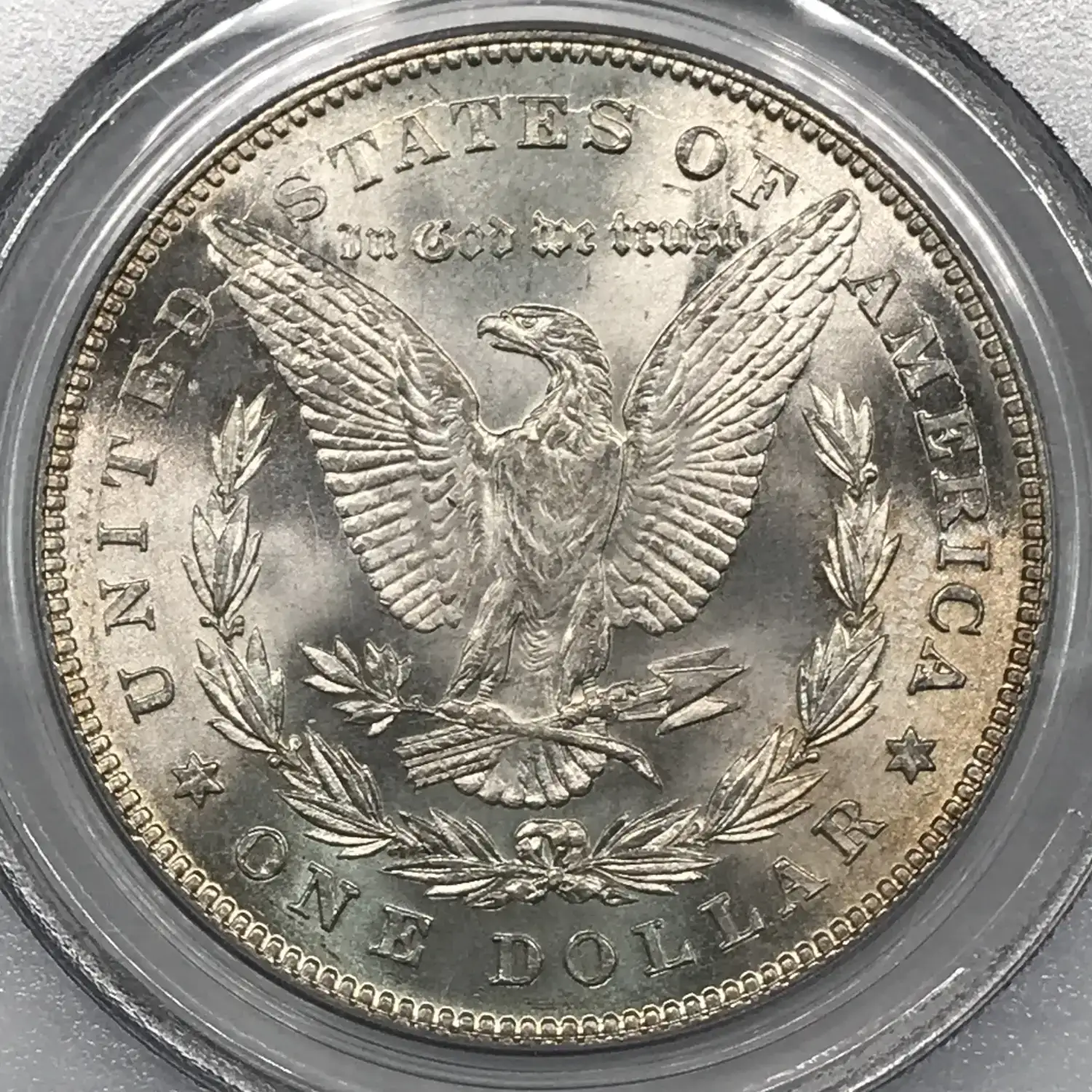 1878 Morgan Silver Dollar PCGS MS-62 7TF, Reverse of 1878 - Old Pueblo Coin