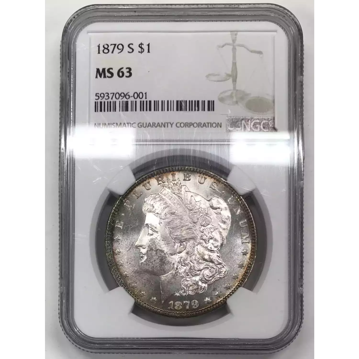 1879-S Morgan Silver Dollar NGC MS-63 - Old Pueblo Coin