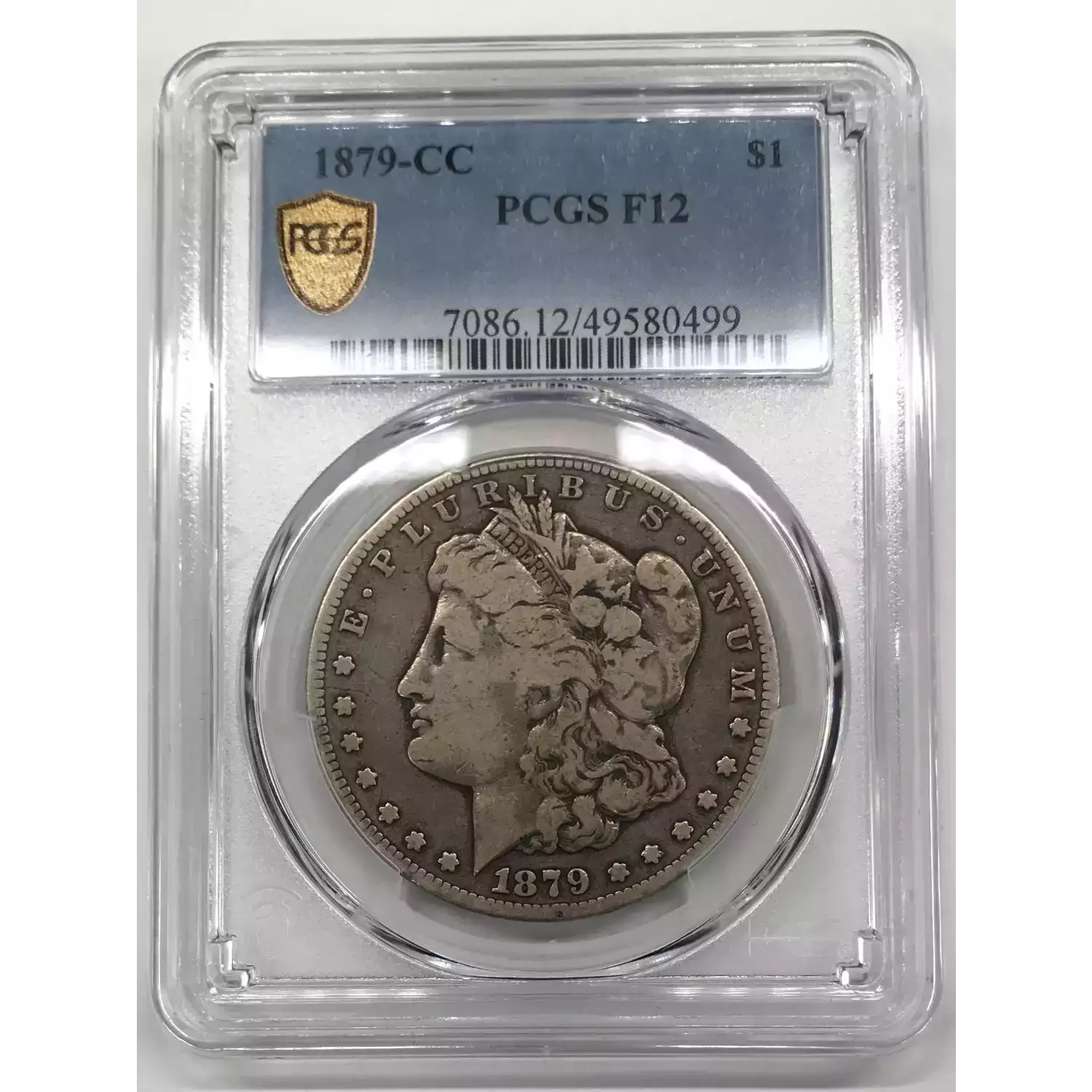 1879-CC Morgan Silver Dollar PCGS F-12 - Old Pueblo Coin