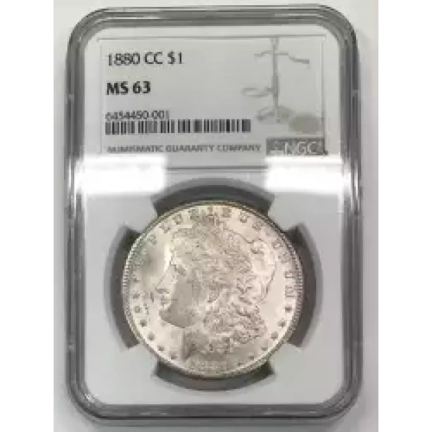 1880-CC Morgan Silver Dollar NGC MS-63 - Old Pueblo Coin