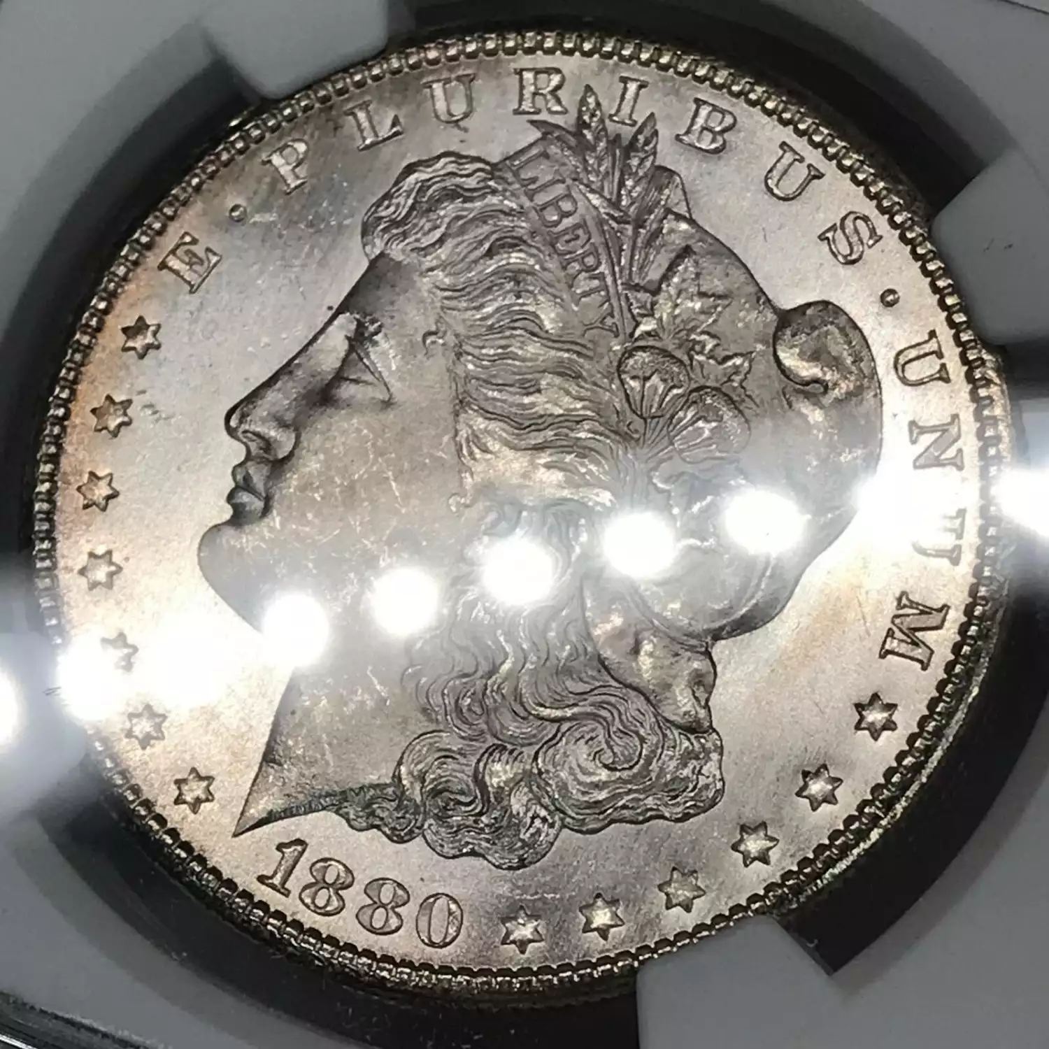 1880-S Morgan Silver Dollar NGC MS-65 - Old Pueblo Coin