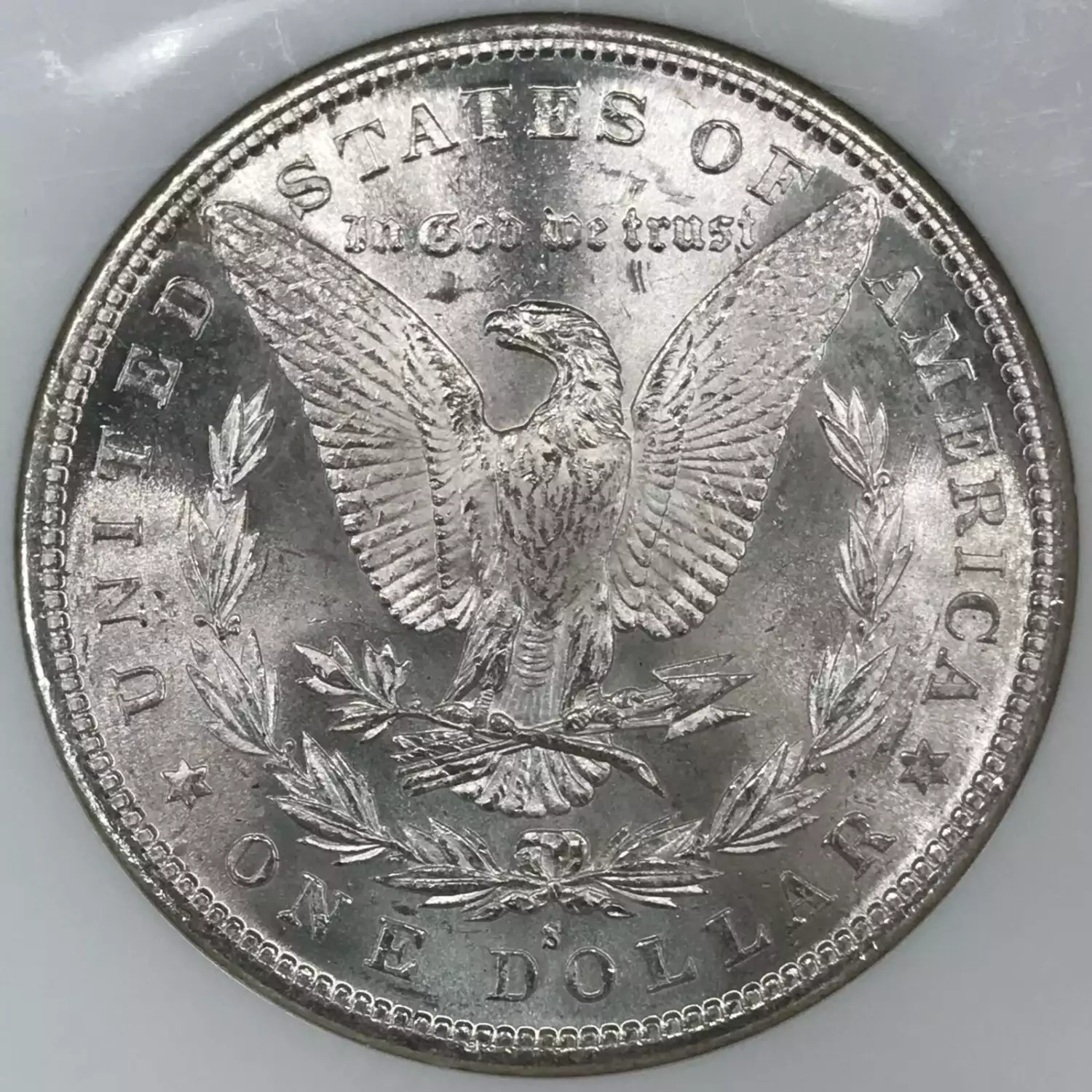 1880-S Morgan Silver Dollar NGC MS-66 TOP 100 VAM-8 80/79 Medium S ...