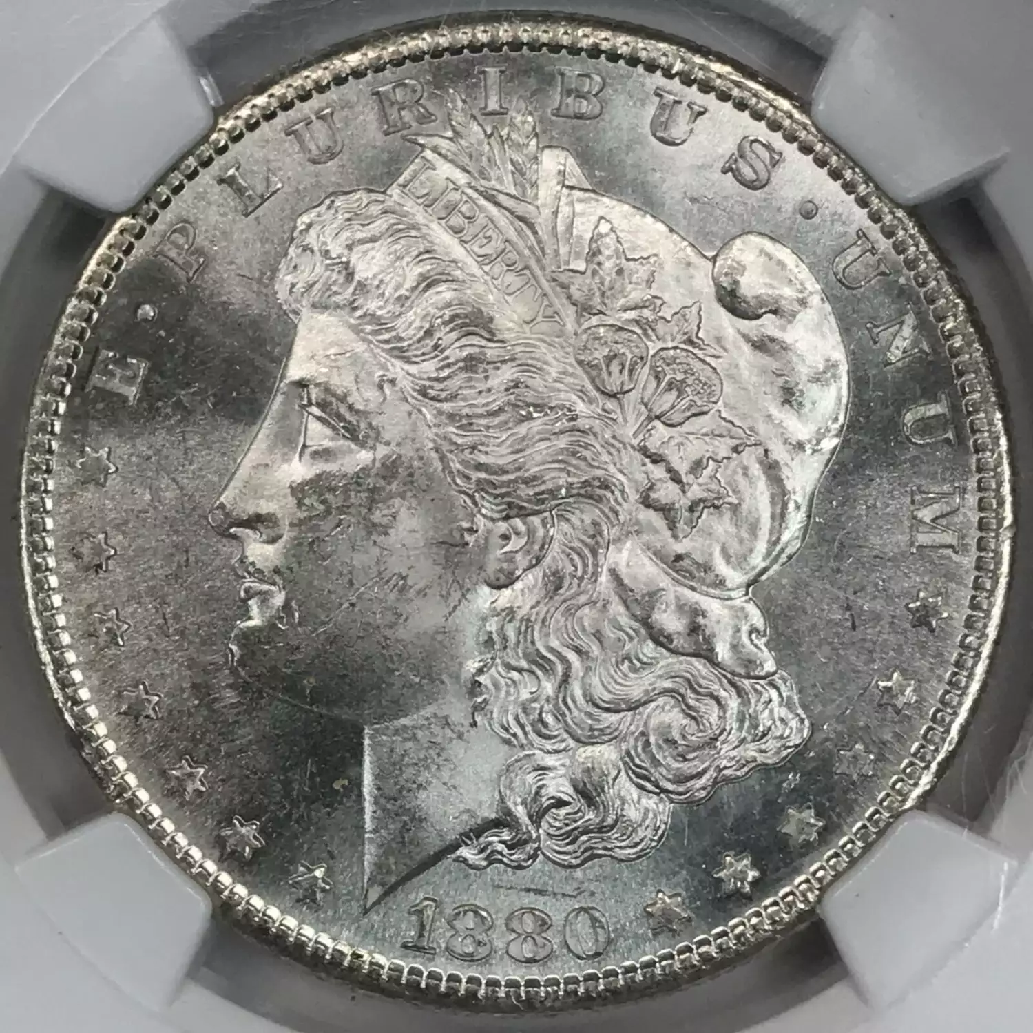1880-S Morgan Silver Dollar NGC MS-62 - Old Pueblo Coin