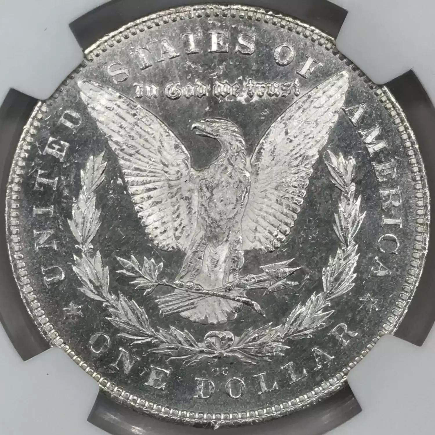 1880-CC Morgan Silver Dollar NGC MS-65 PL TOP 100 VAM-4 80/79 REV OF 78 - Old Pueblo Coin