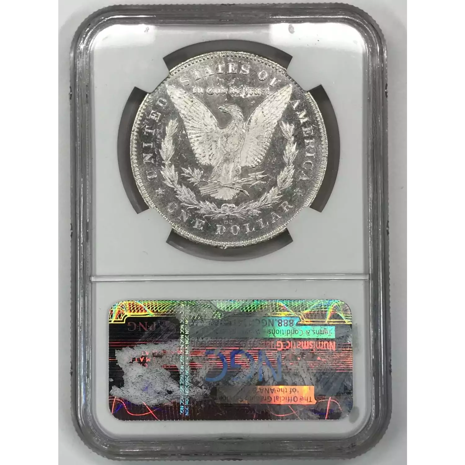 1880-CC Morgan Silver Dollar NGC MS-65 PL TOP 100 VAM-4 80/79 REV OF 78 - Old Pueblo Coin