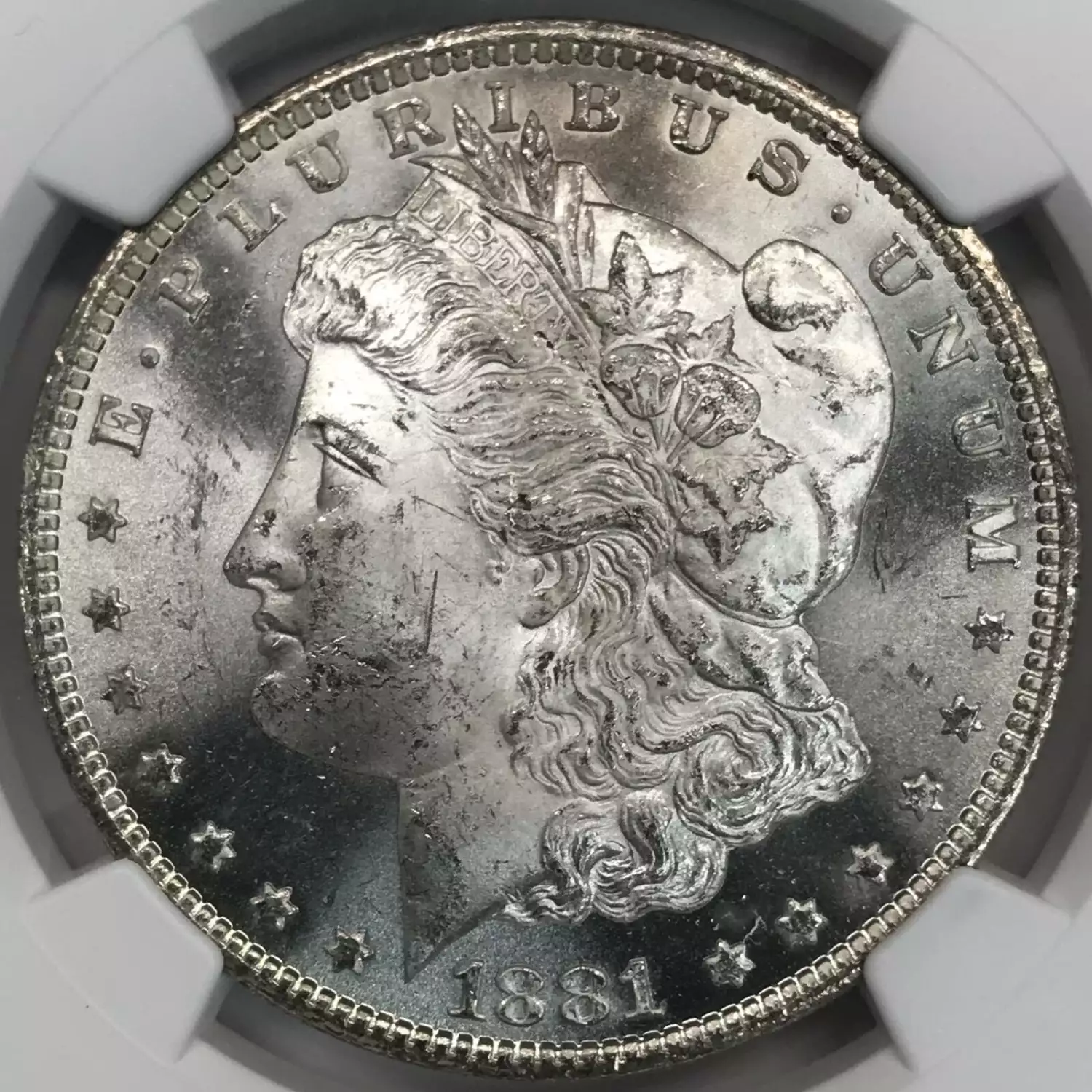 1881-CC Morgan Silver Dollar NGC MS-63 - Old Pueblo Coin
